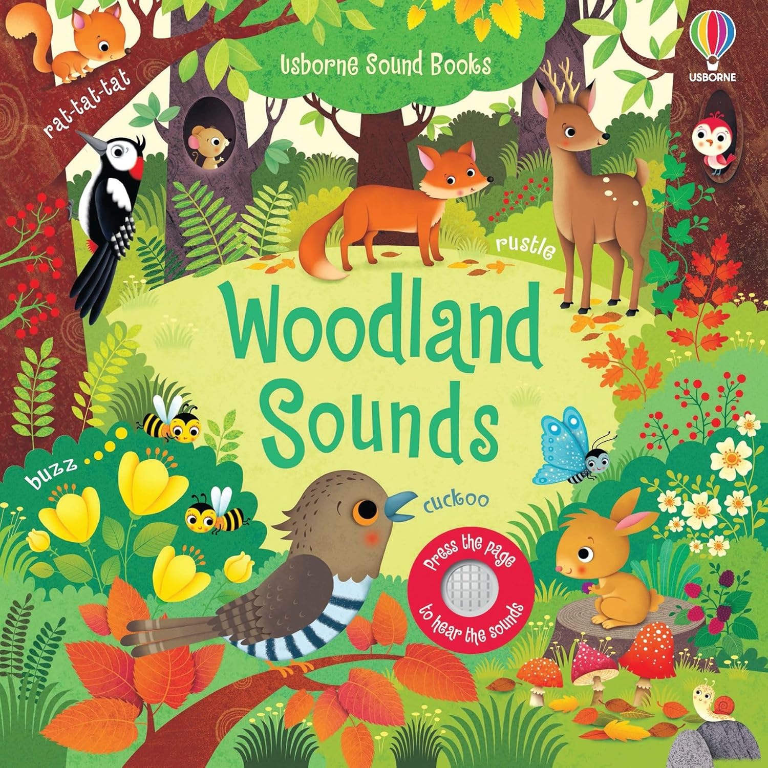 Woodland Sounds (Noisy Books) (Sound Books) : Sam Taplin, Federica ...