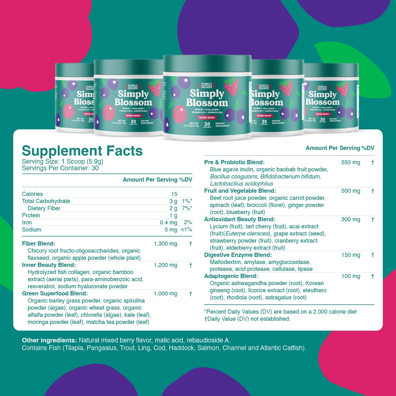 Blossom Nutrition Daily G...B0C6PVFCMP | Encarguelo.com.ve