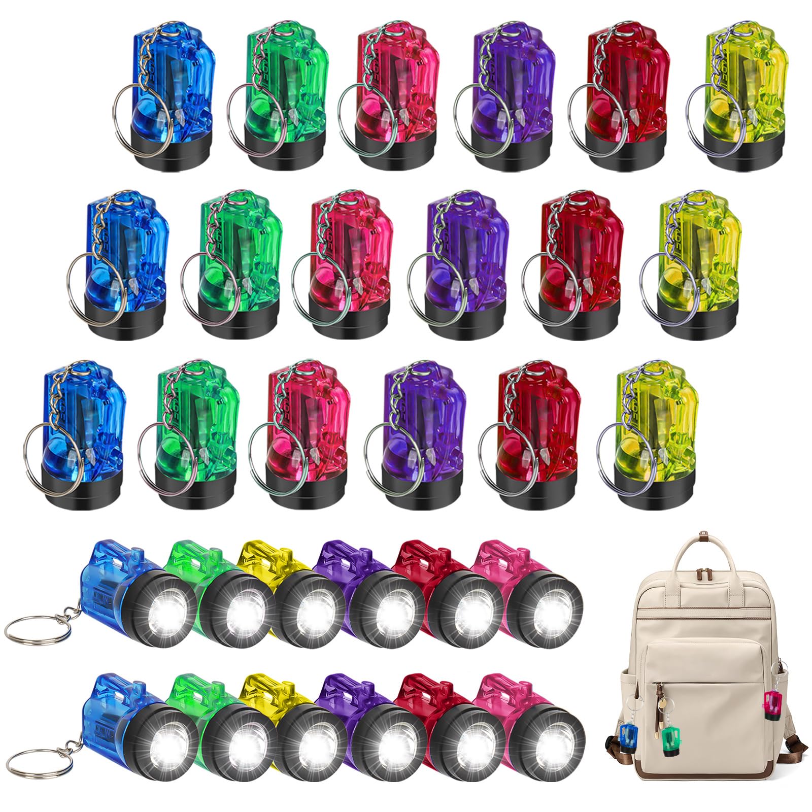 Mini Taschenlampe Schlsselanhnger