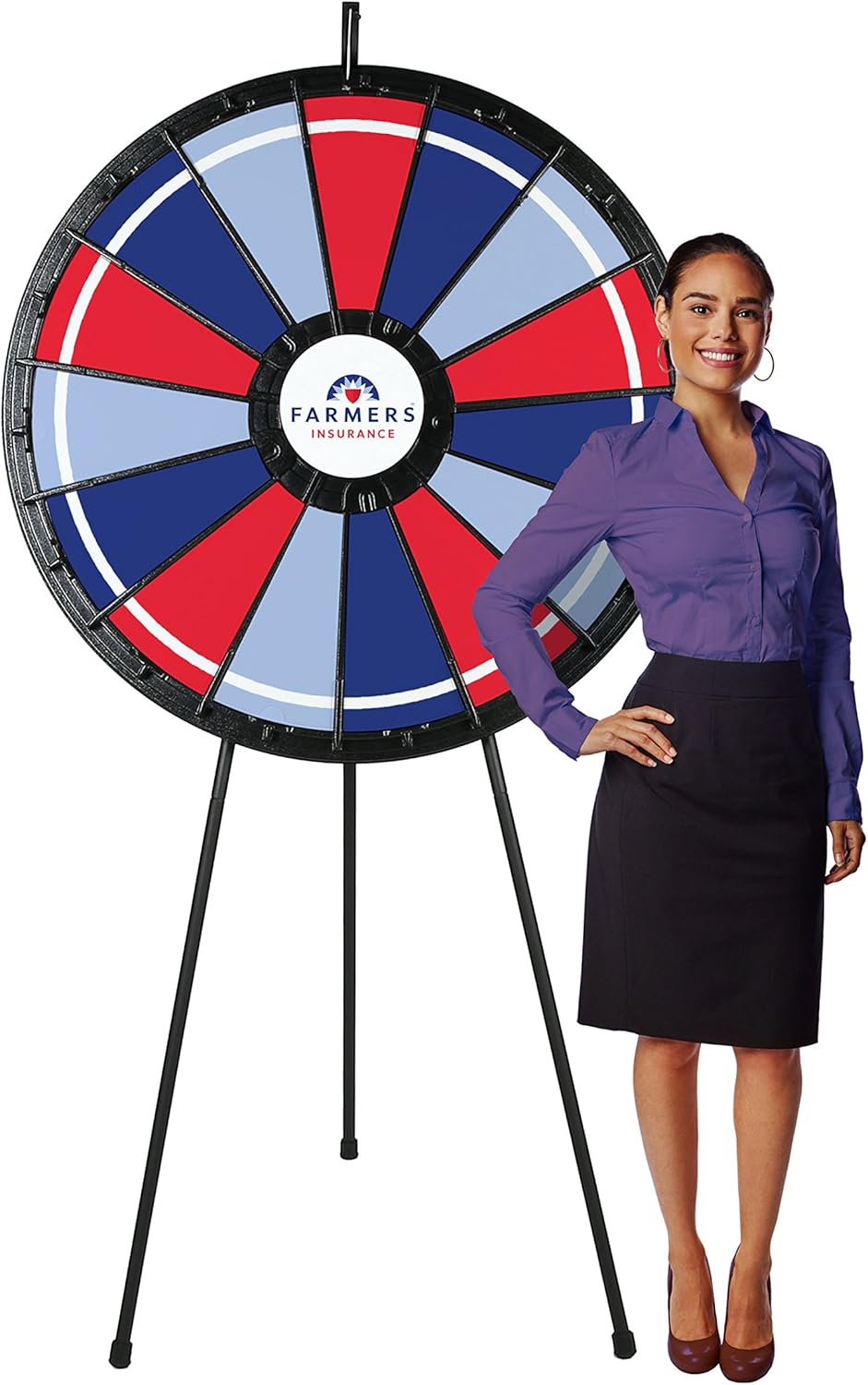 Amazon.com: Floor Stand Prize Wheel 15 to 30 Slots (40 inch Diameter ...