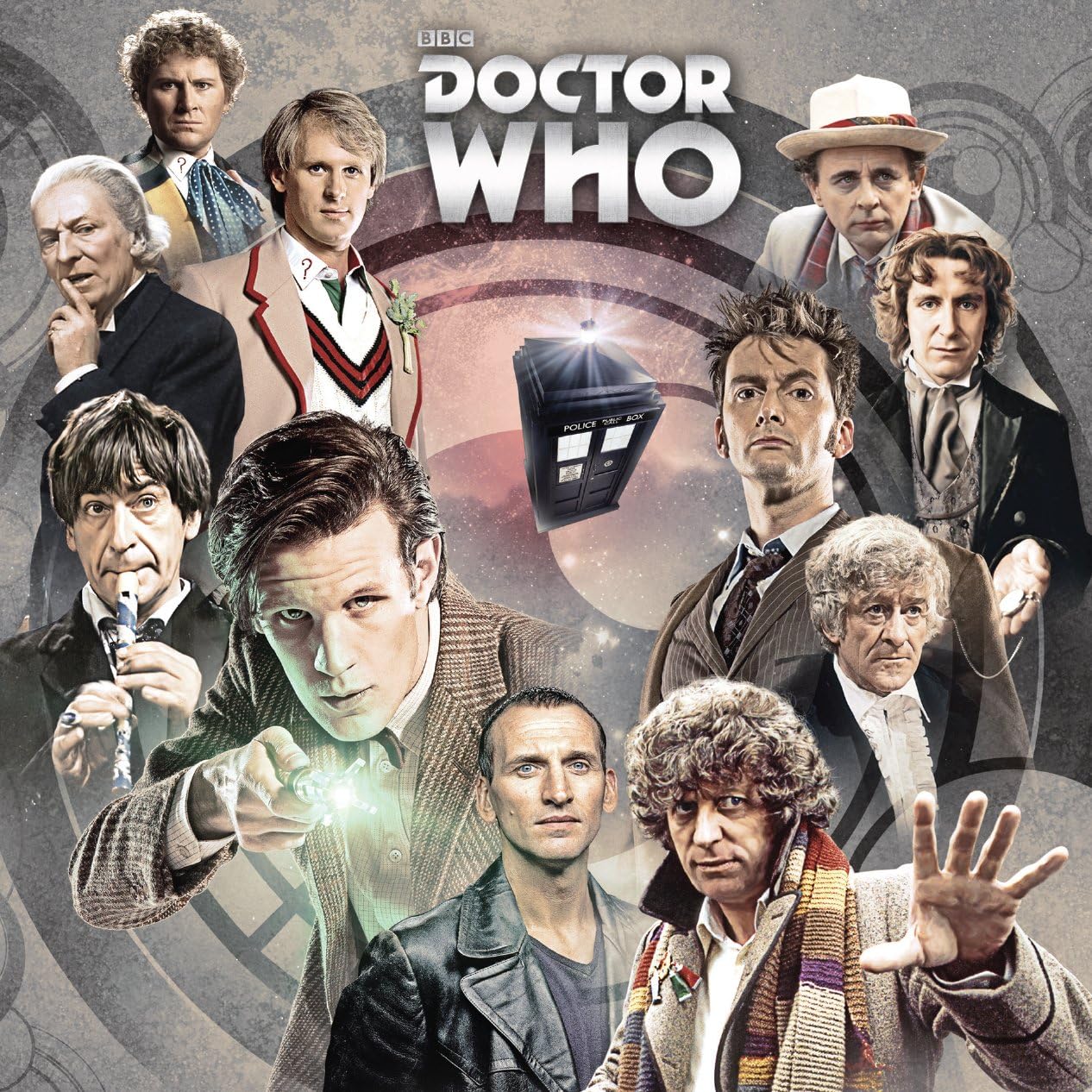 Doctor Who "Square Blank Greeting Card,Multi Colour,One Size,DW053 ...