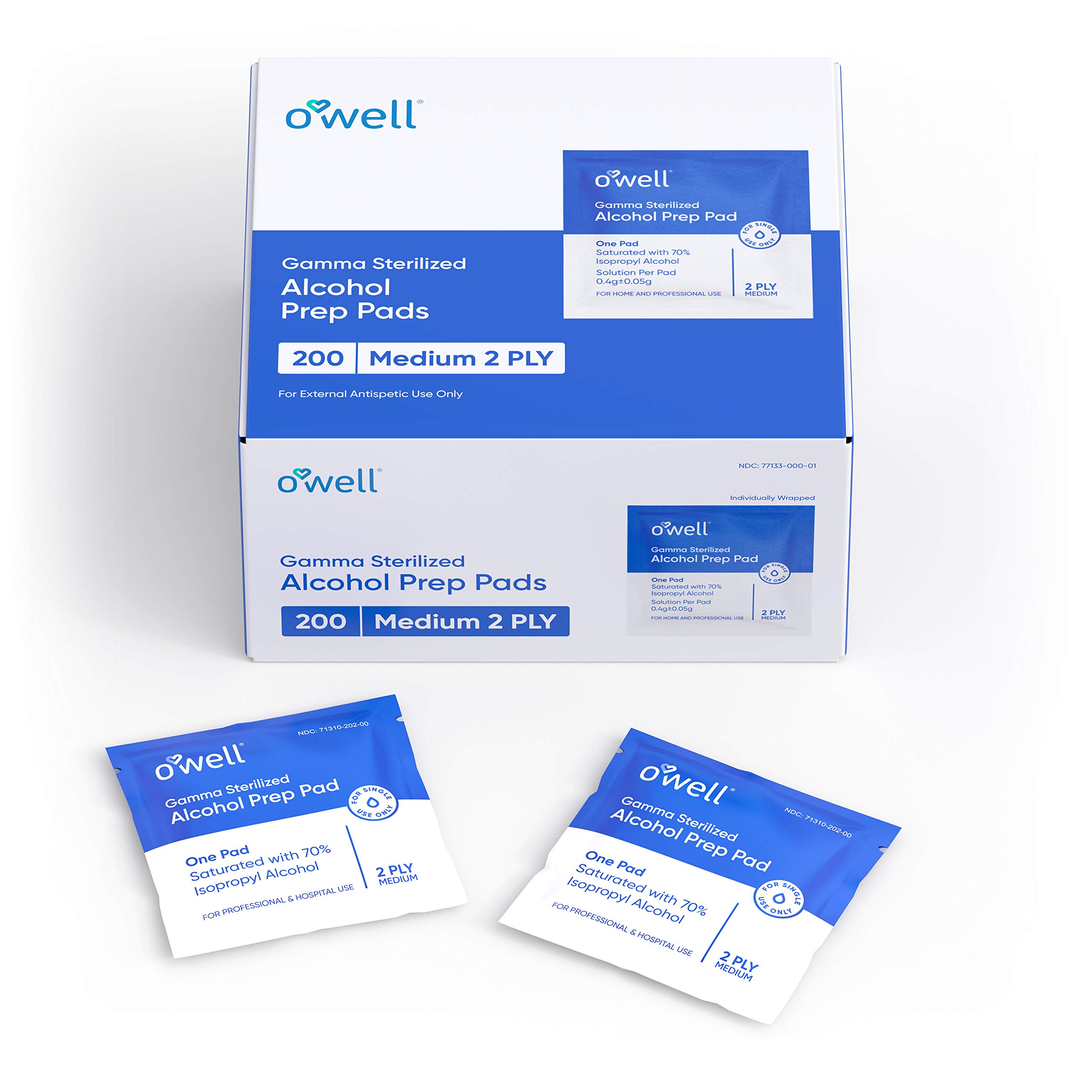Snapklik.com : Alcohol Wipes, 200 Count Medical & Professional Sterile ...