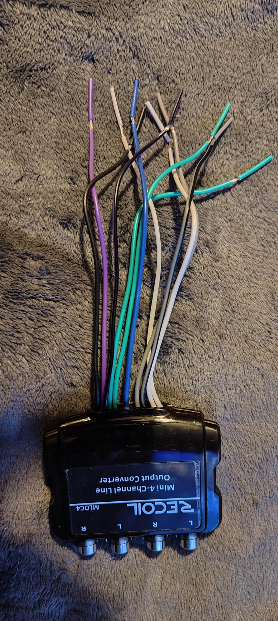 Amazon.com: Recoil MLOC4 4-Channel Smart Micro Line Output Converter ...