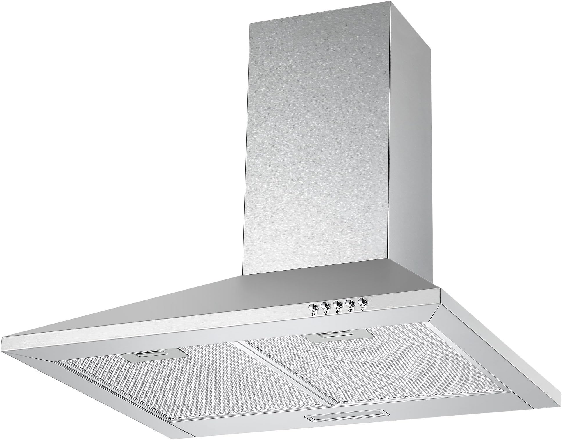 Cookology CH600SS/A 60cm Chimney Cooker Hood in Stainless Steel ...