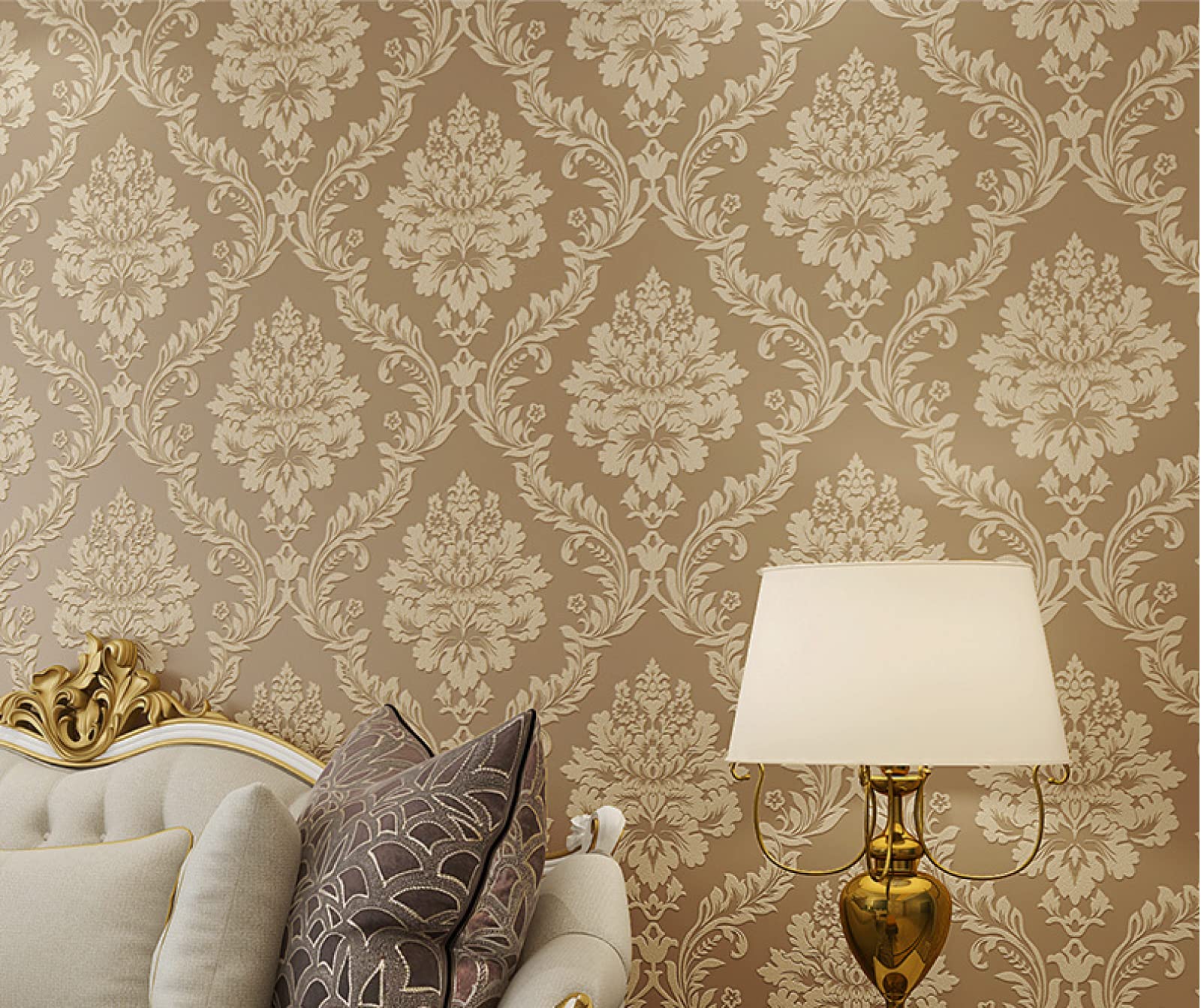 Non Woven Wallpaper Damascus