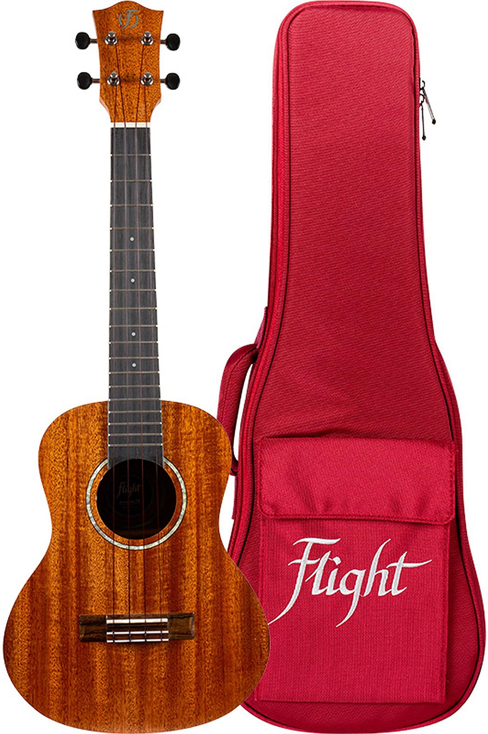 Amazon.com: Flight, 4-String Ukulele (Mustang Tenor EQ) : Musical ...