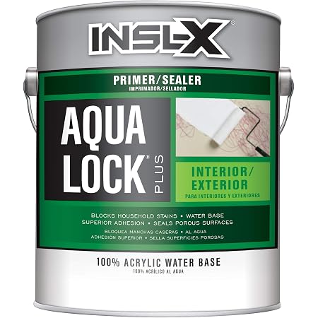 INSL-X PS800009A-01 Prime Lock Plus Alkyd Primer, 1 Gallon, White ...