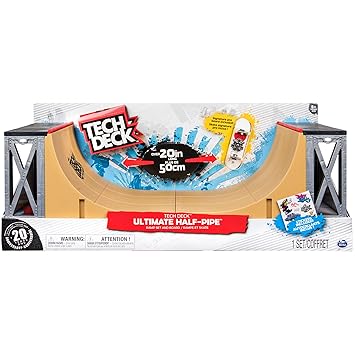 tech deck - ultimate half-pipe ramp and exclusive primitive pro model ...