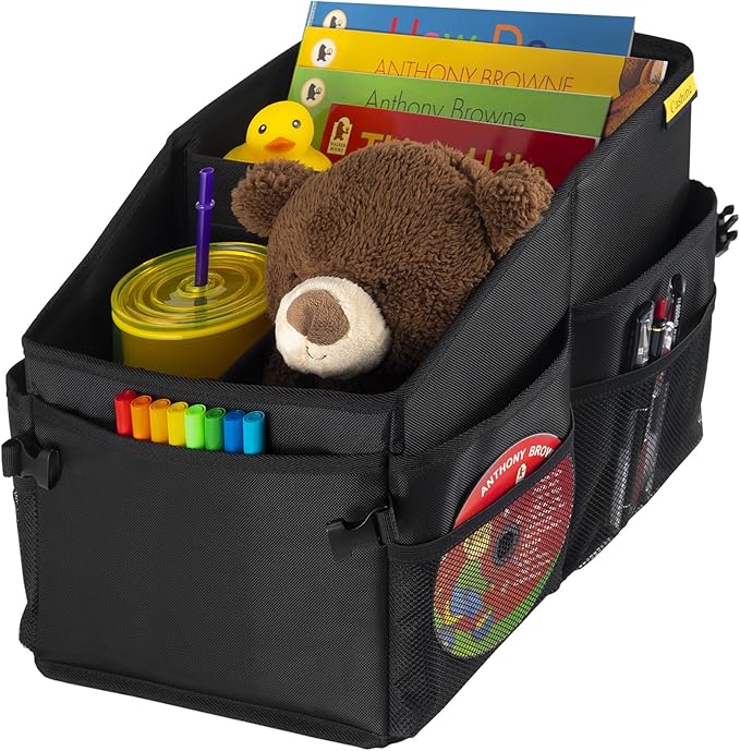 Car Organizer, Car Storage Organizer with Detachable Divider, Car Seat ...