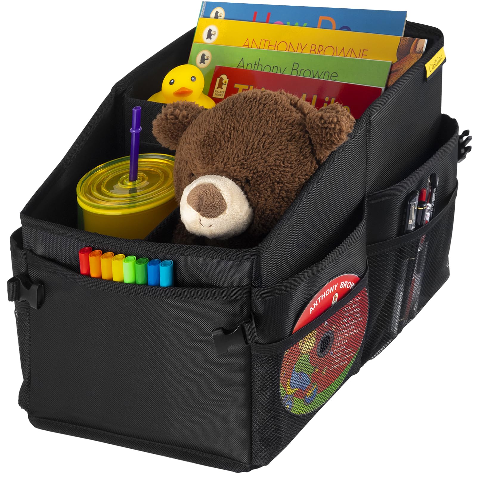 Car Organizer, Car Storage Organizer with Detachable Divider, Car Seat ...