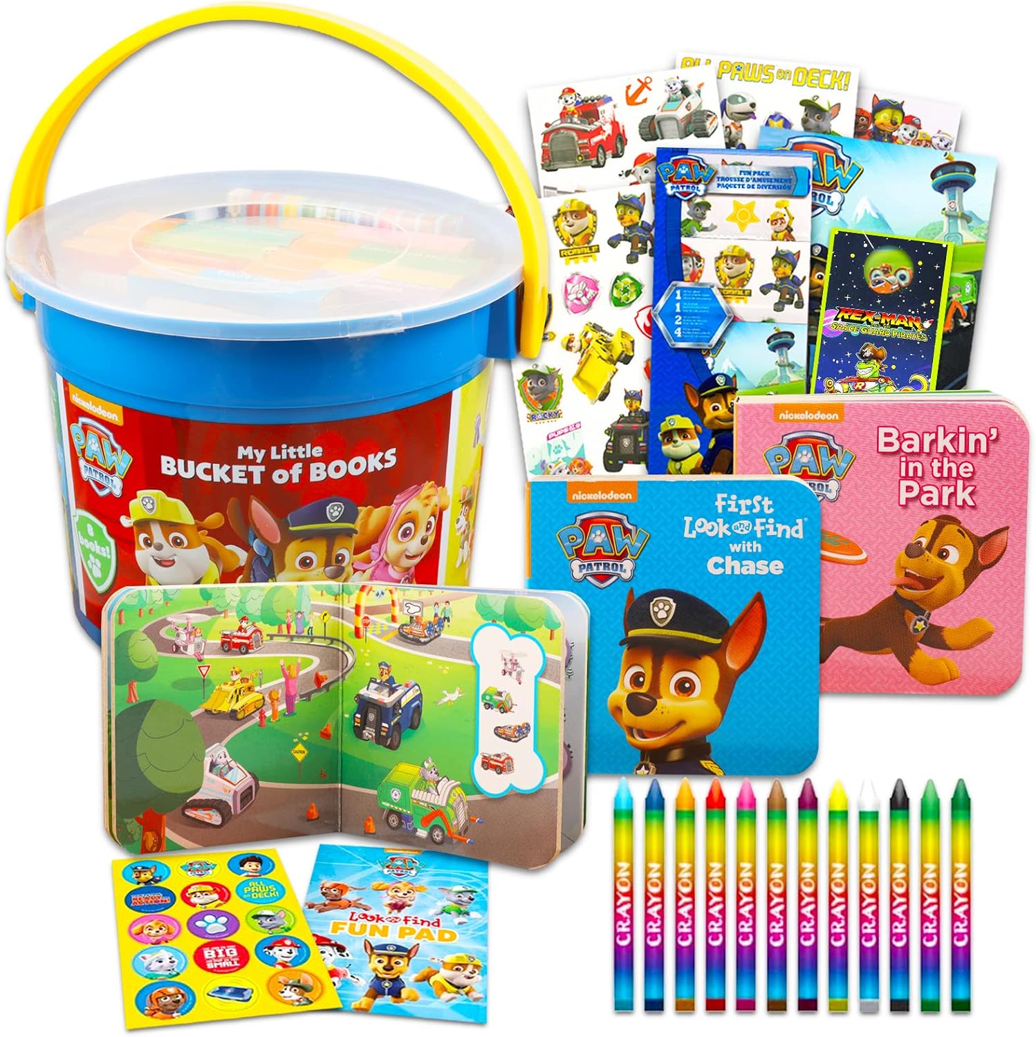 Amazon.com: Paw Patrol Board Books Set Storybook Collection - 8 Pack ...