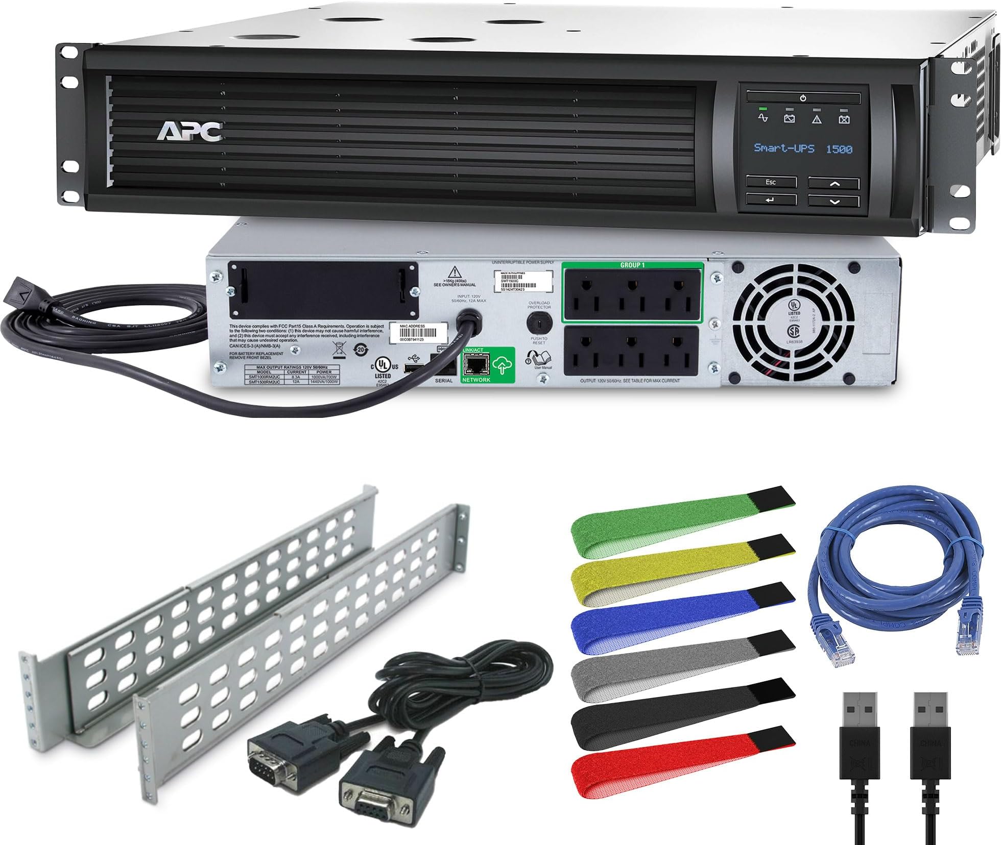 Amazon.com: APC 1500VA Smart UPS with SmartConnect, Rack Mount UPS ...