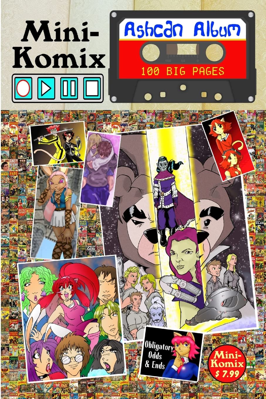 Mini-Komix: Ashcan Album: Komix, Mini: 9781329884243: Amazon.com: Books