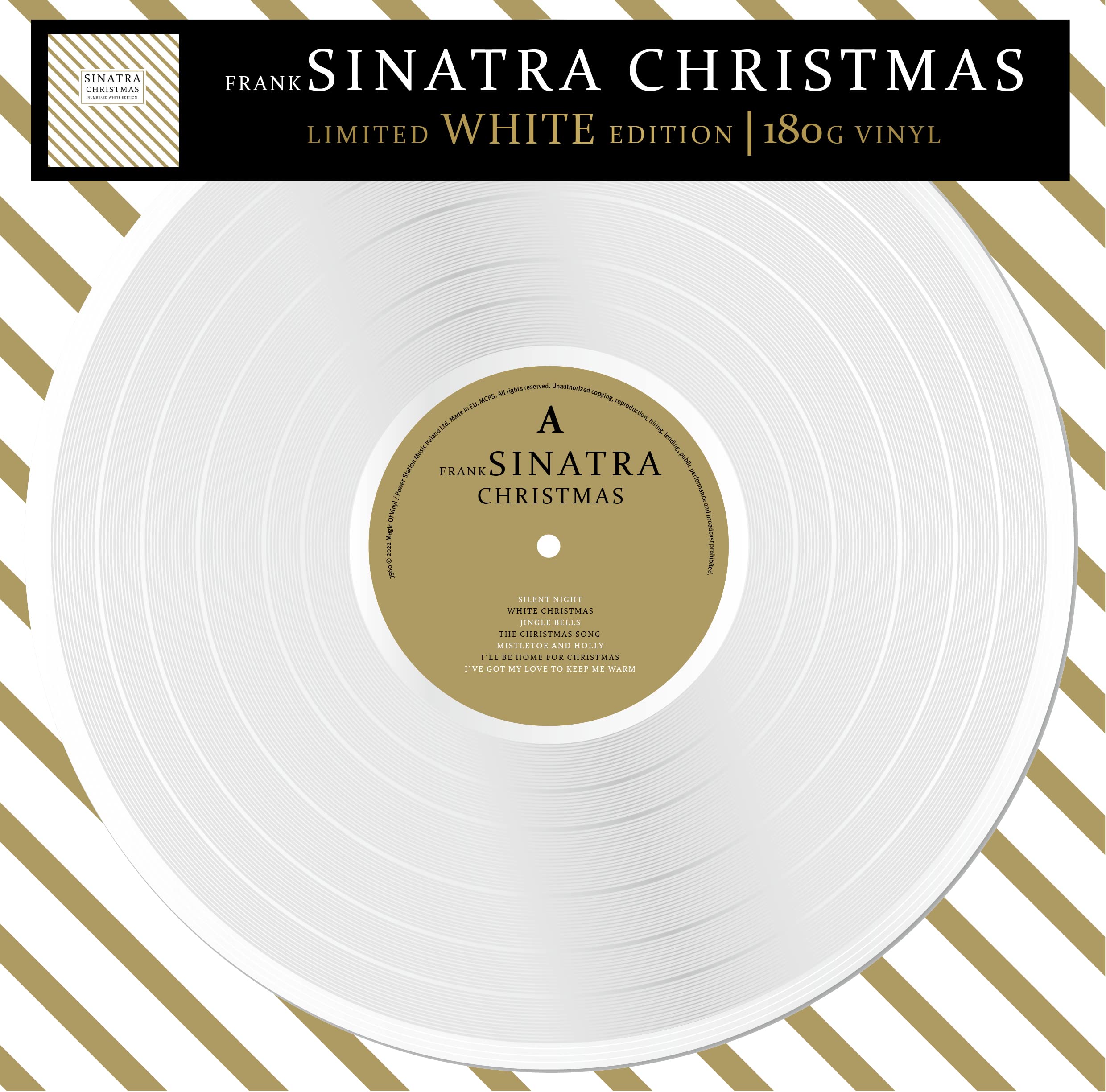 Amazon.com: Frank Sinatra - Christmas - Limited Edition White Viny: CDs ...