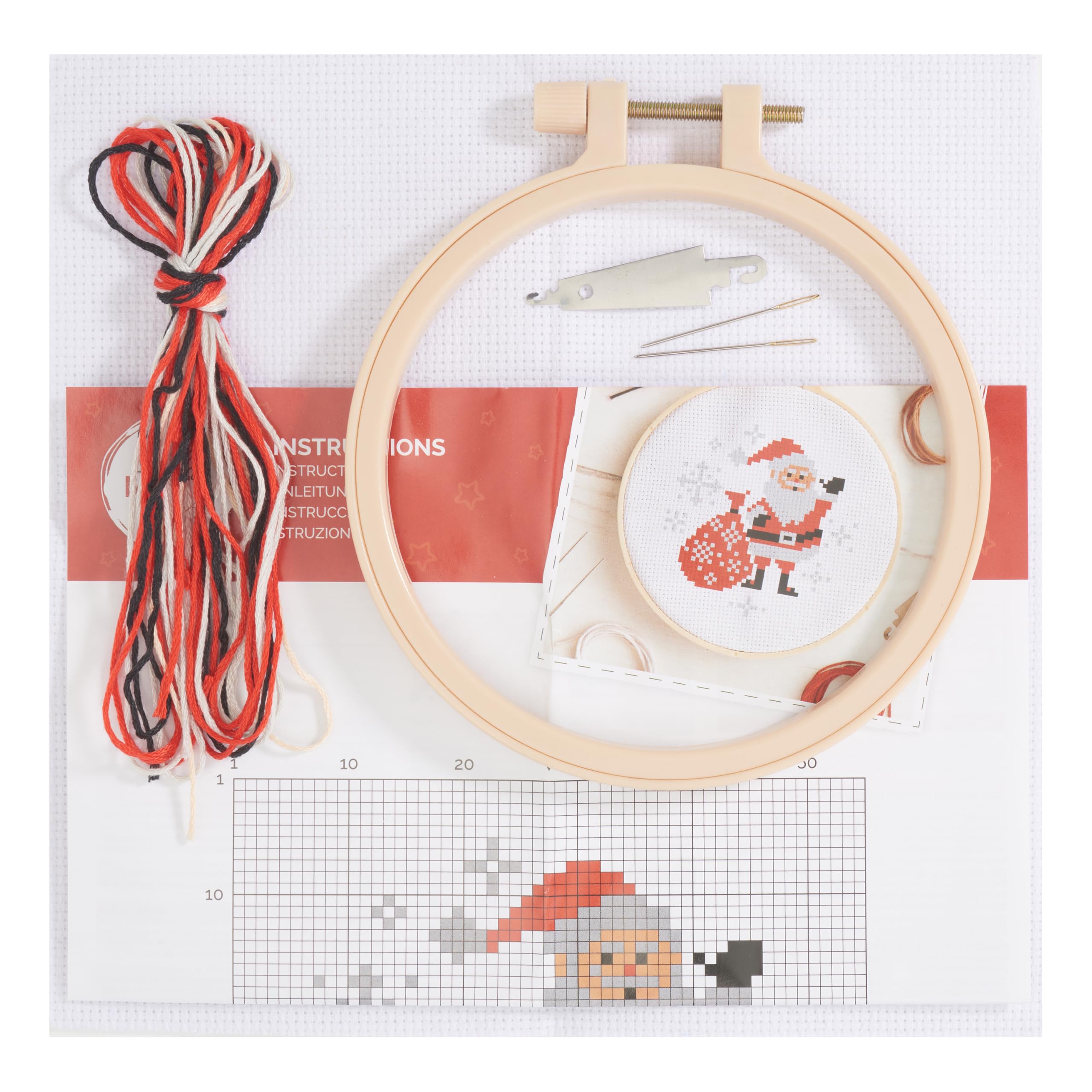 Temperature Tree Embroidery Kit DIY Counted Cross Stitch Kits Sketch Of ...
