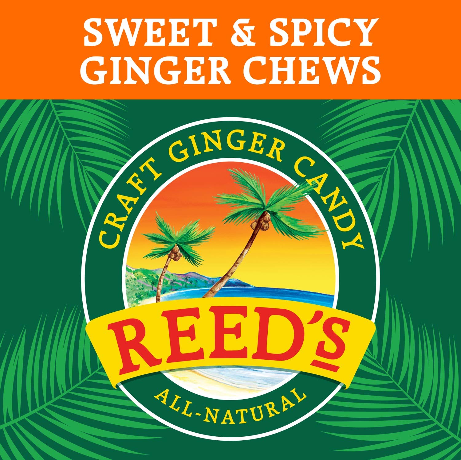 Snapklik.com : Reeds All Natural Ginger Chews Chewy Ginger Candy ...