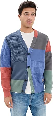 Paul Smith PS Men's Mixed Cardigan at Amazon Men’s Clothing store