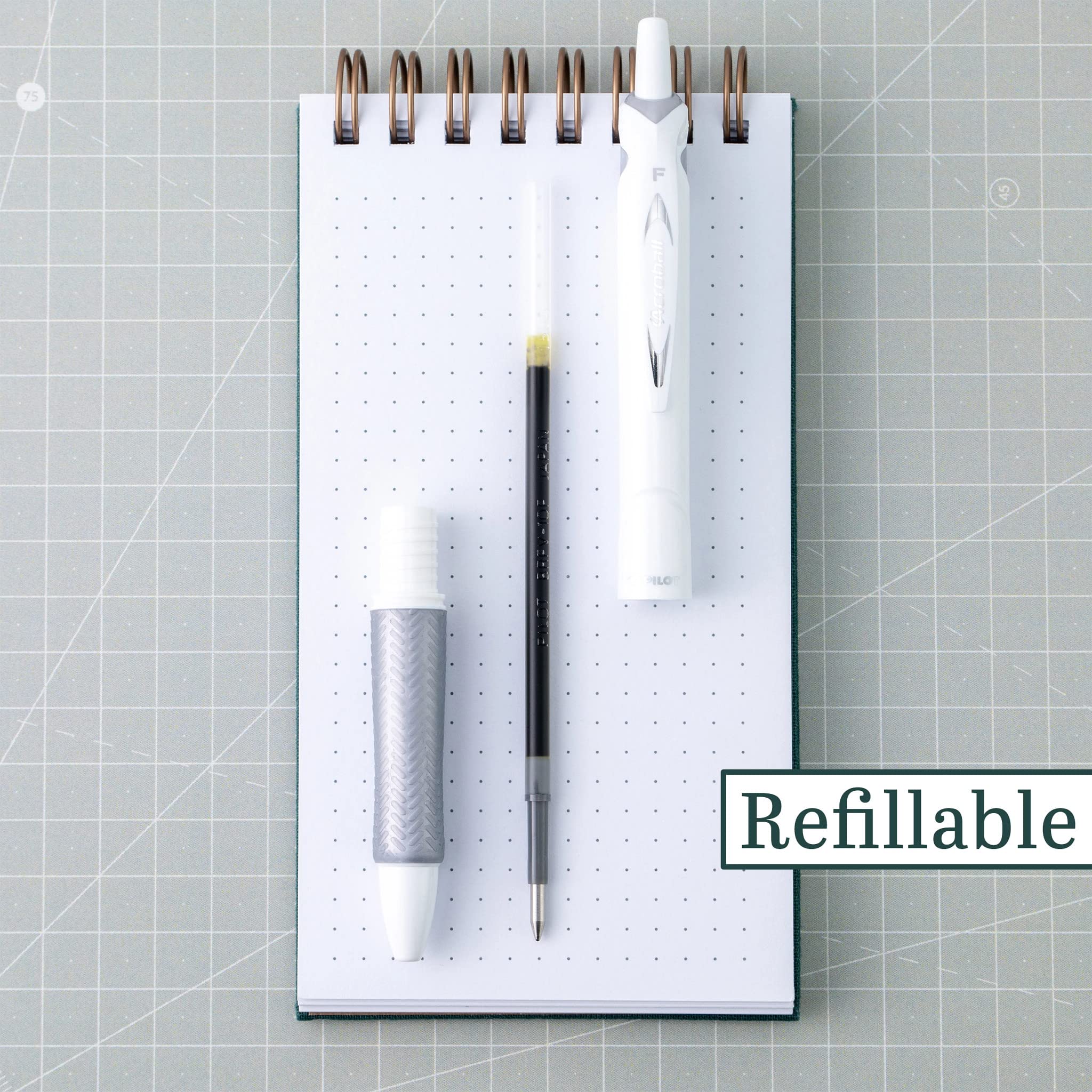Snapklik.com : PILOT Acroball PureWhite Advanced Ink Refillable ...