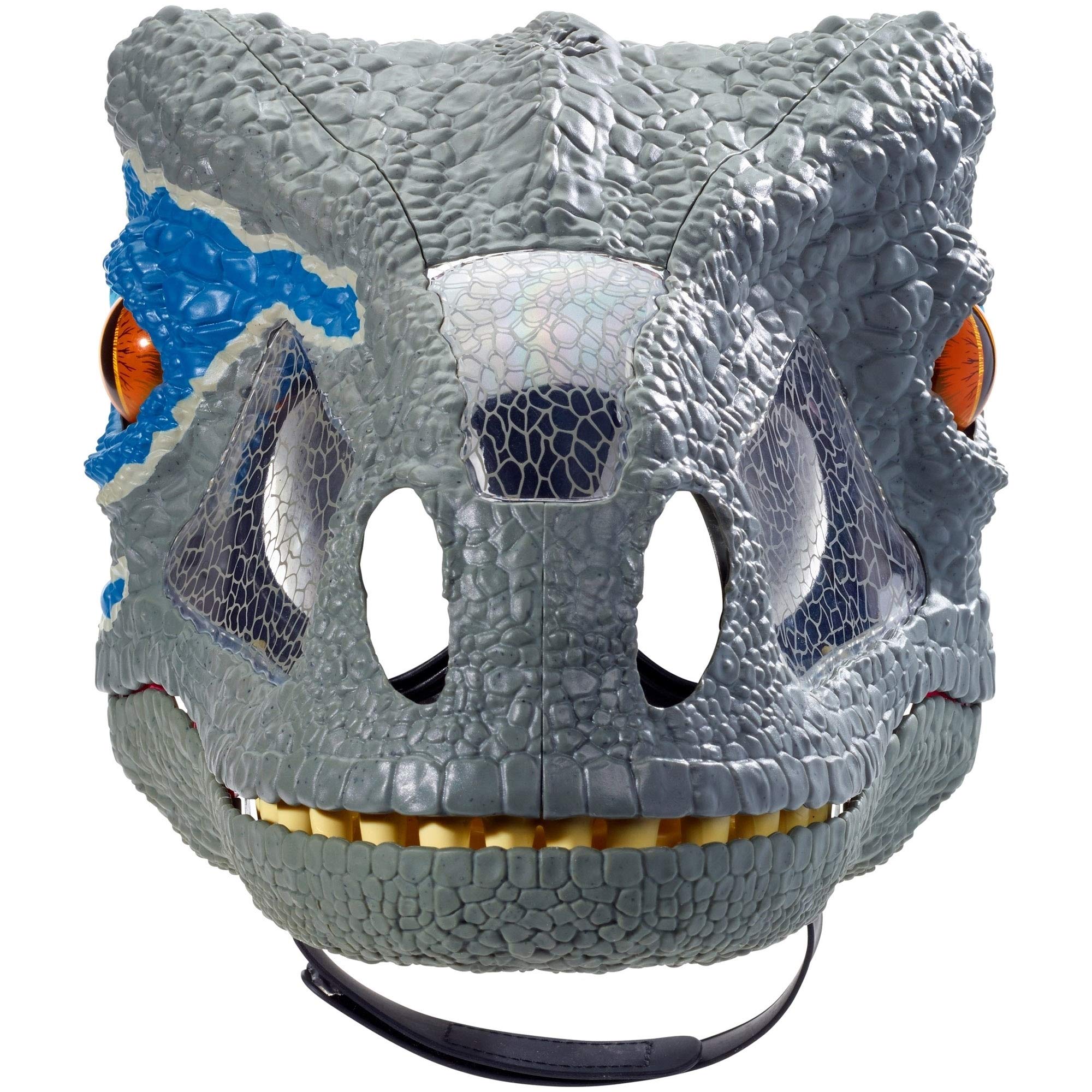 Masks for Kids Jurassic World FMB74 ChompN Roar Mask Velociraptor Blue Home