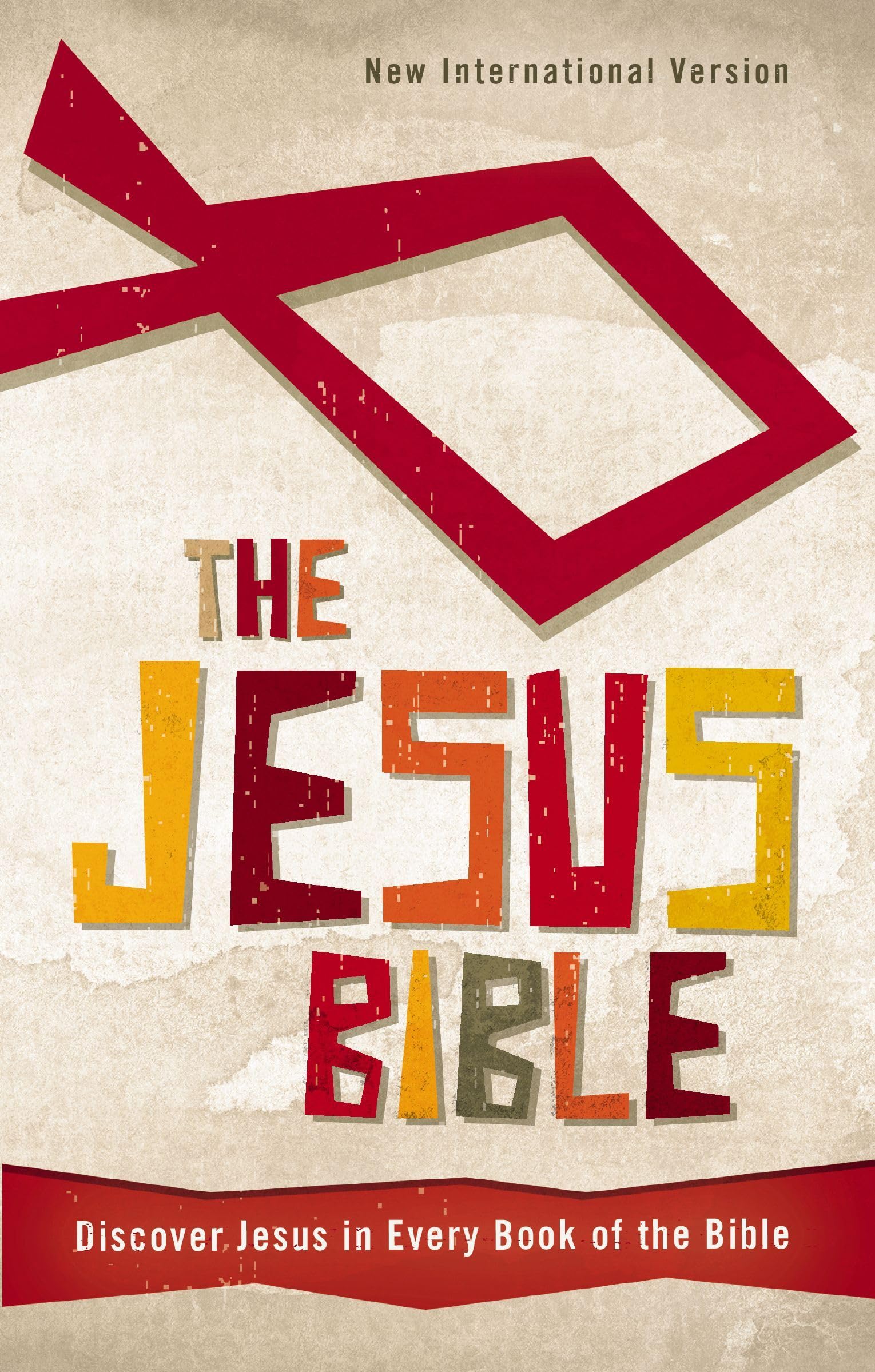 NIV, The Jesus Bible, Hardcover: Discover Jesus in Every Book of the ...