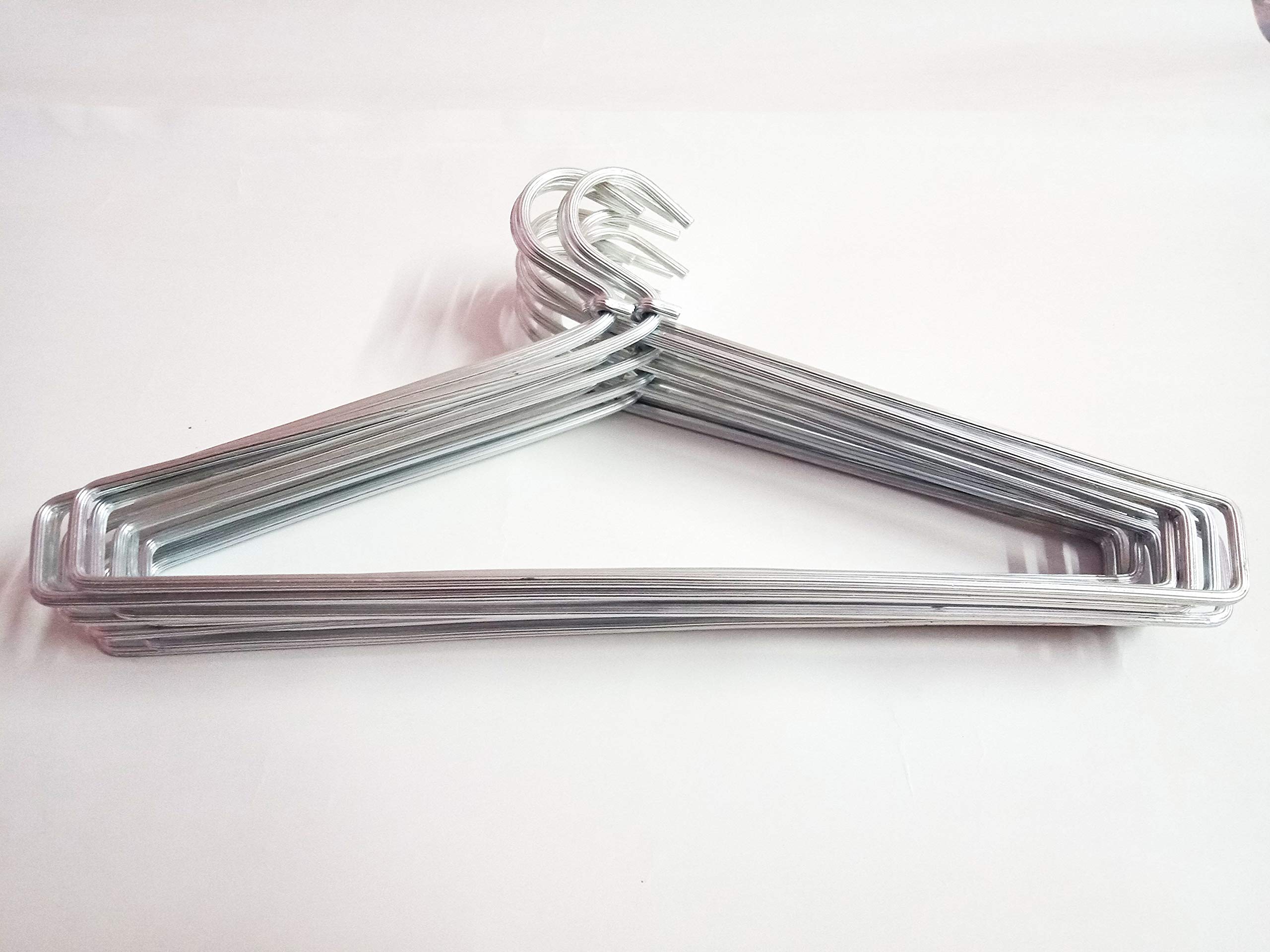 M2 Look Aluminium Cloth Hanger Size: 16 inch, (Set of 12) : Amazon.in ...