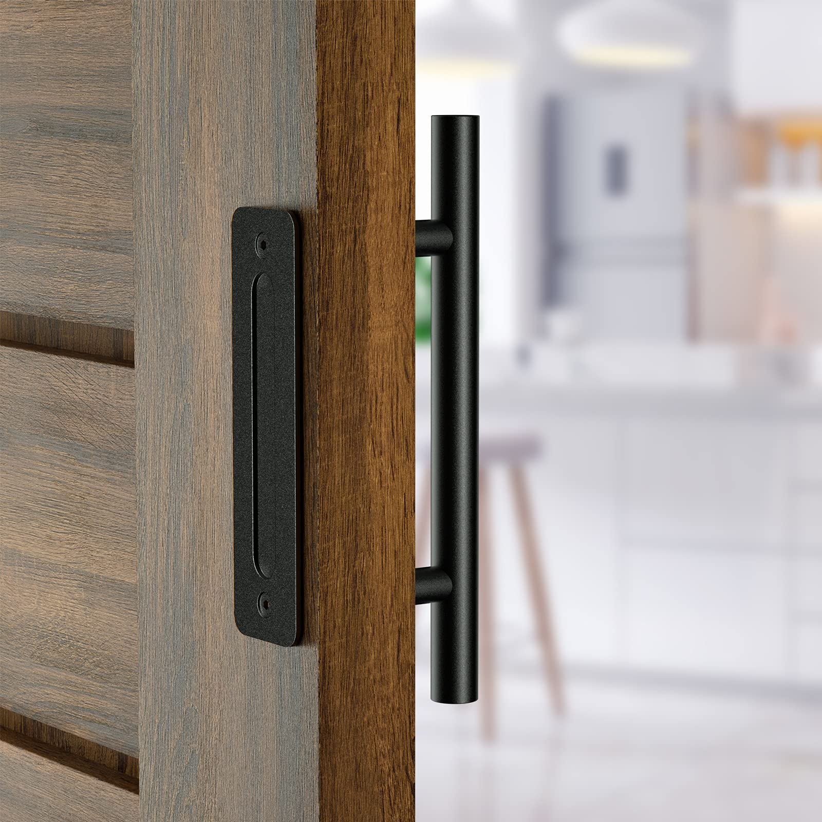 Snapklik.com : TURBRO Helmsman 12 Inch Carbon Steel Sliding Barn Door ...