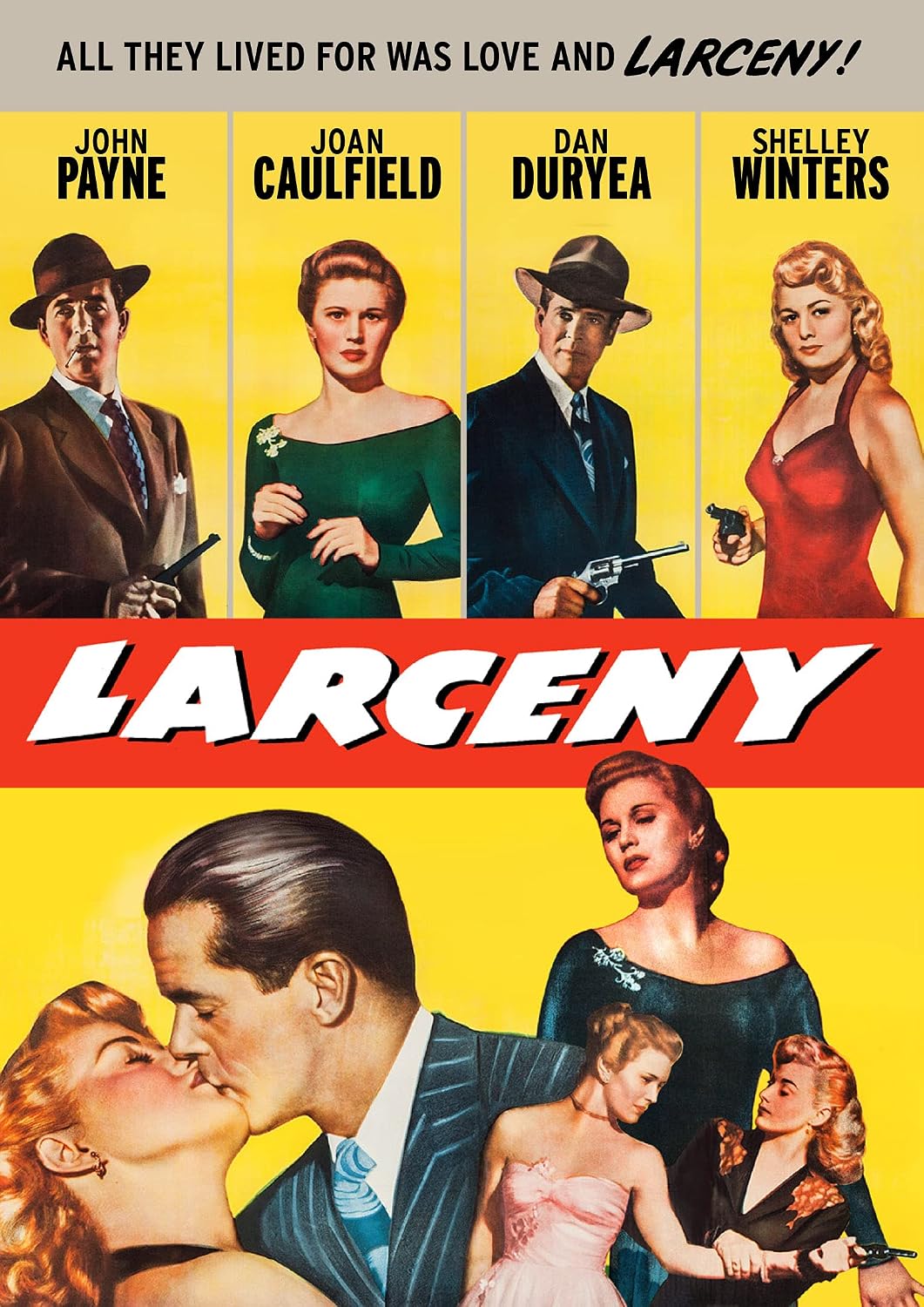 Amazon.com: Larceny : John Payne, Joan Caulfield, Dan Duryea, Shelley ...