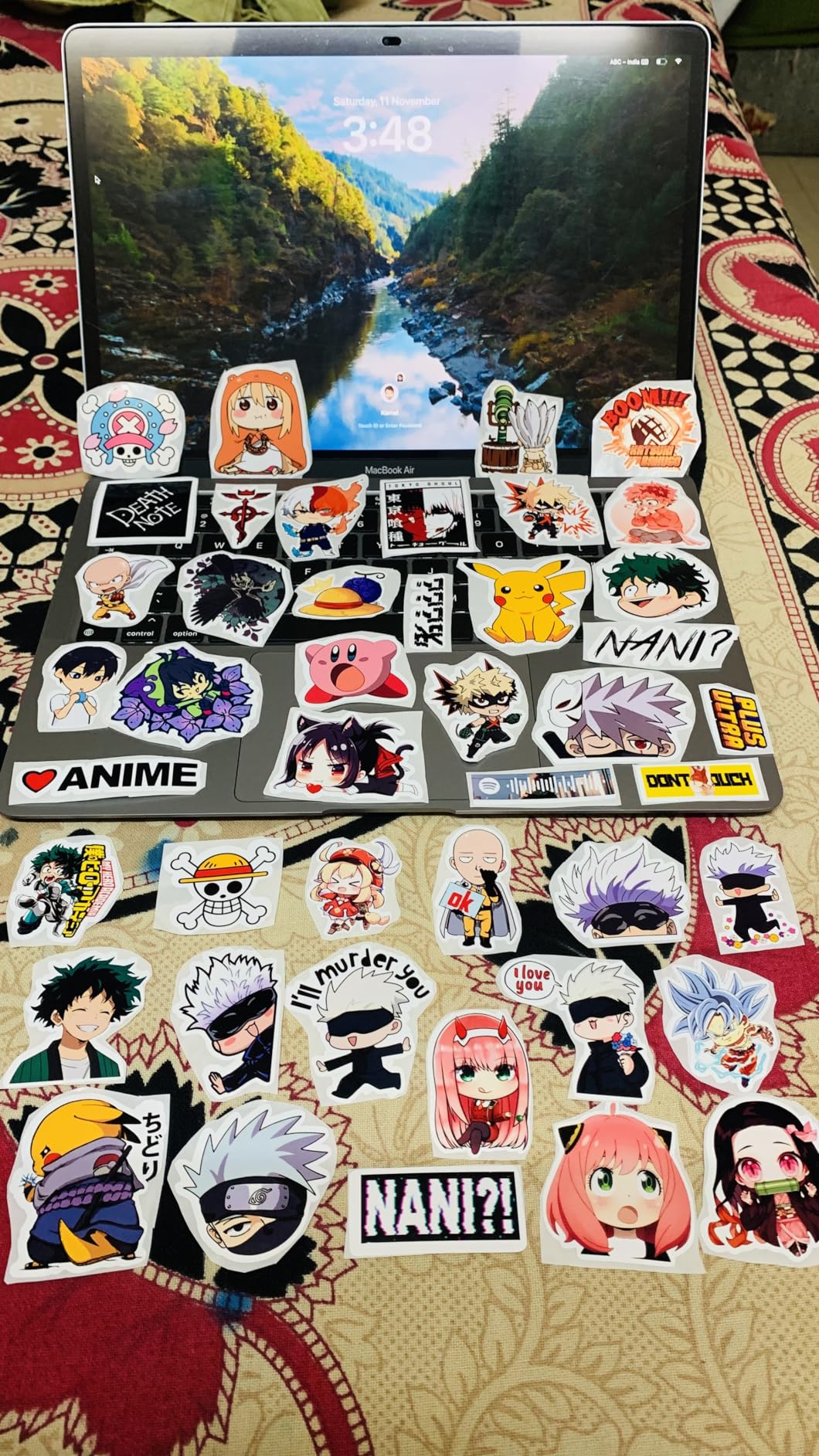 Sticker Fever - Pack of 30 Cute Anime Stickers for Anime Lovers/Naruto ...