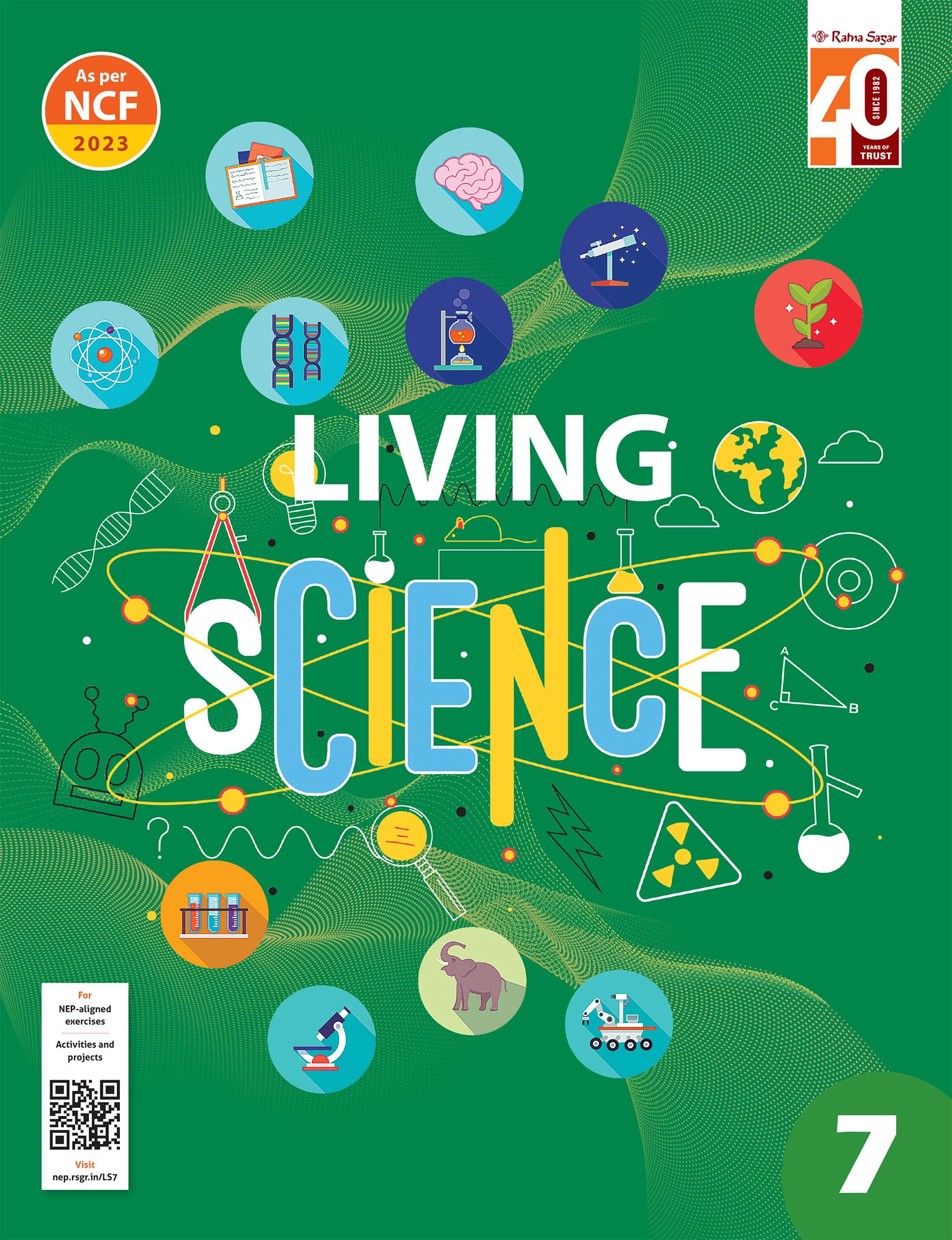 Ratna Sagar-Living Science For Class 7 (NCF 2023) : AC Sahgal, Mukul Sahgal: Amazon.in: Books