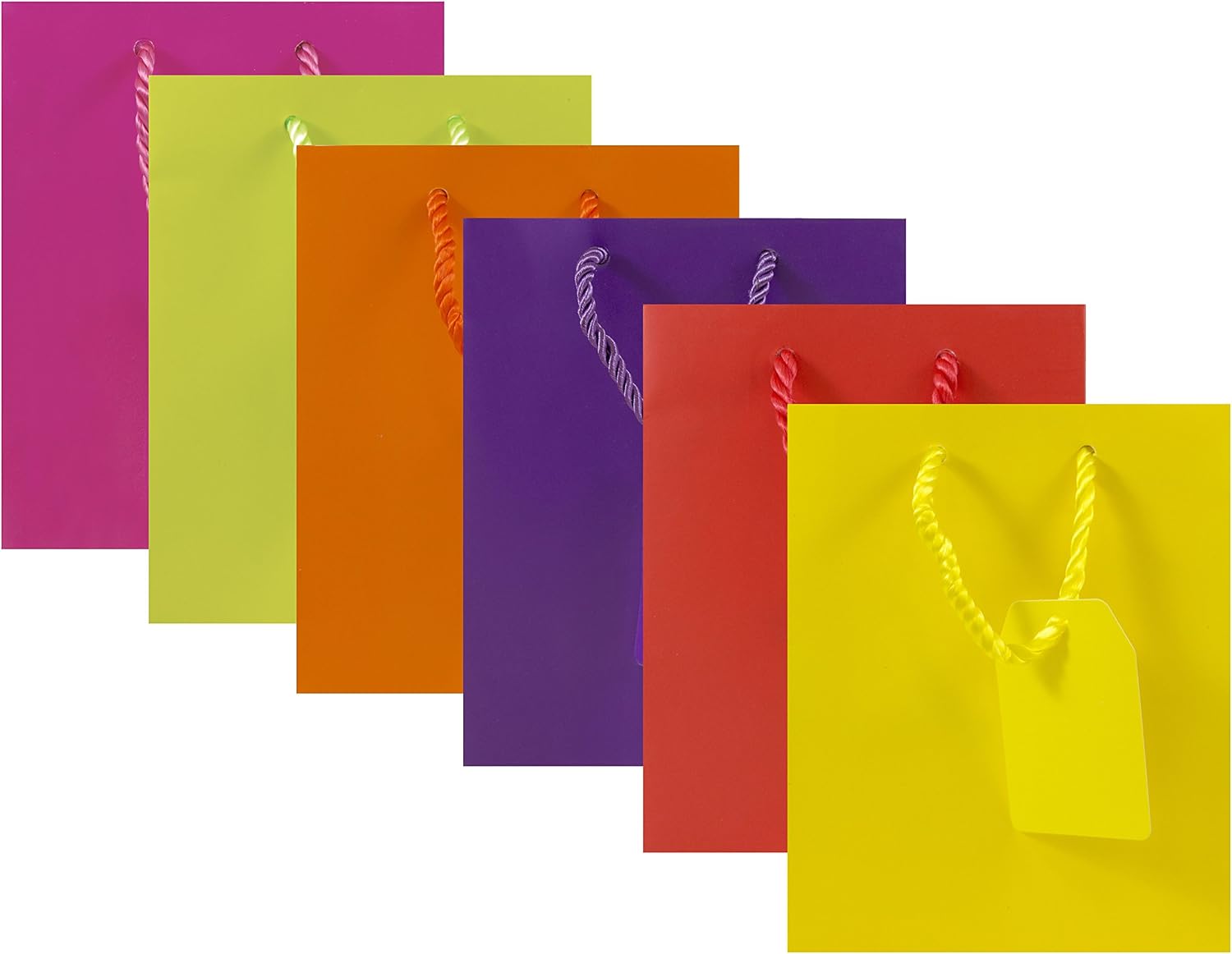 Amazon.com: JAM Paper Assorted Gift Bags Set - Small - 6 x 3 x 7 1/2 ...