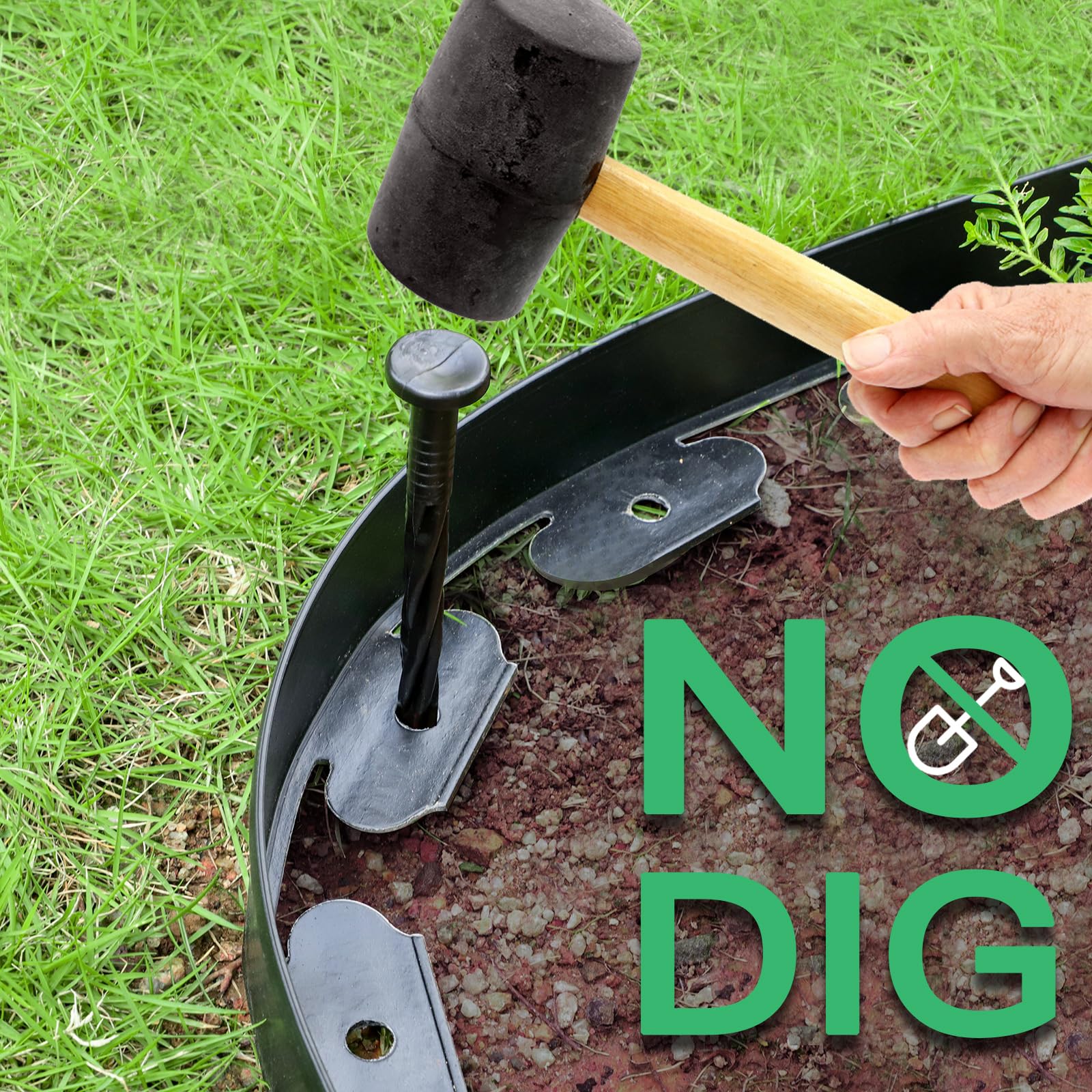 Snapklik.com : 2-Inch X 50 FT Landscape Edging Border