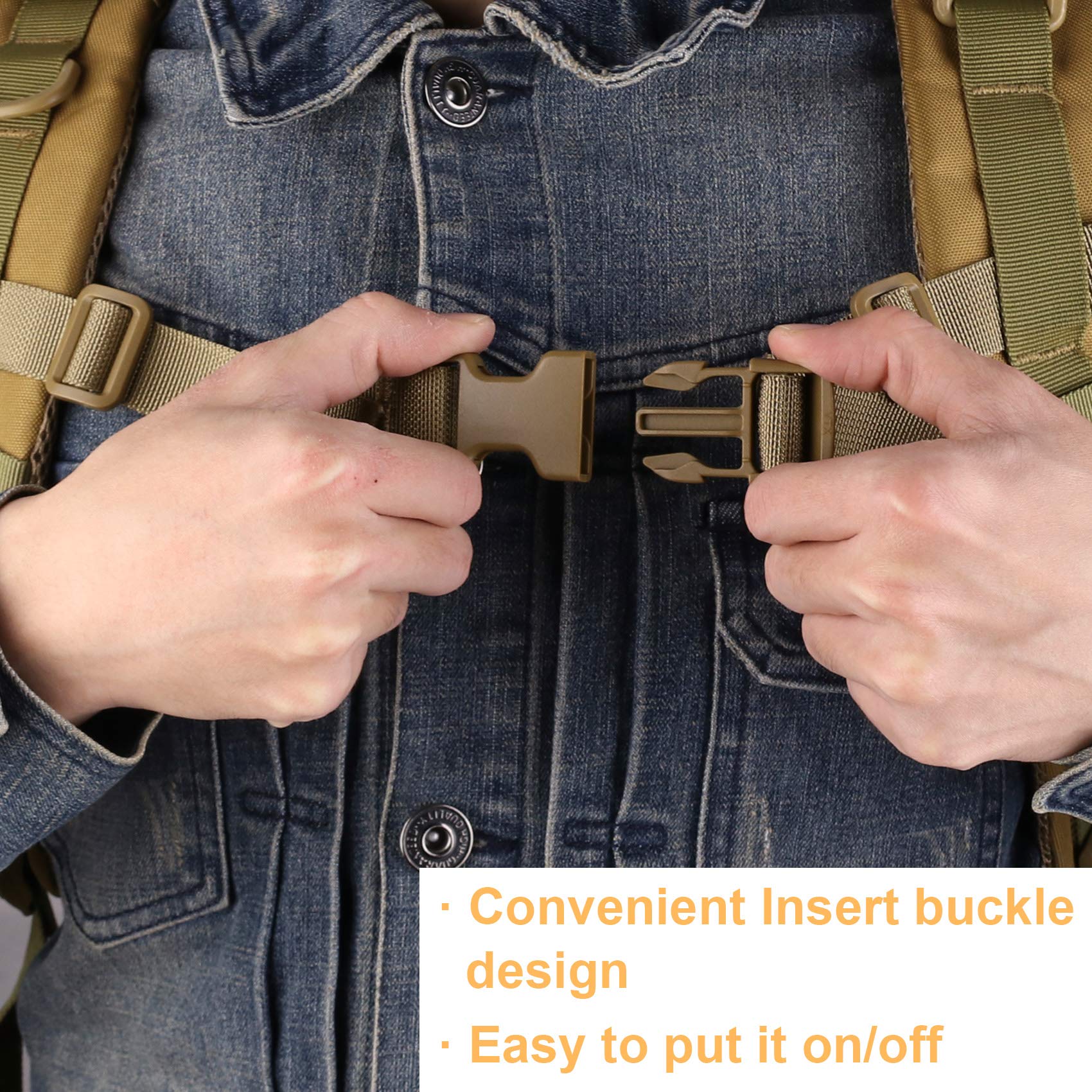 Snapklik.com : MAGARROW Backpack Chest Strap Adjustable Sternum Strap ...