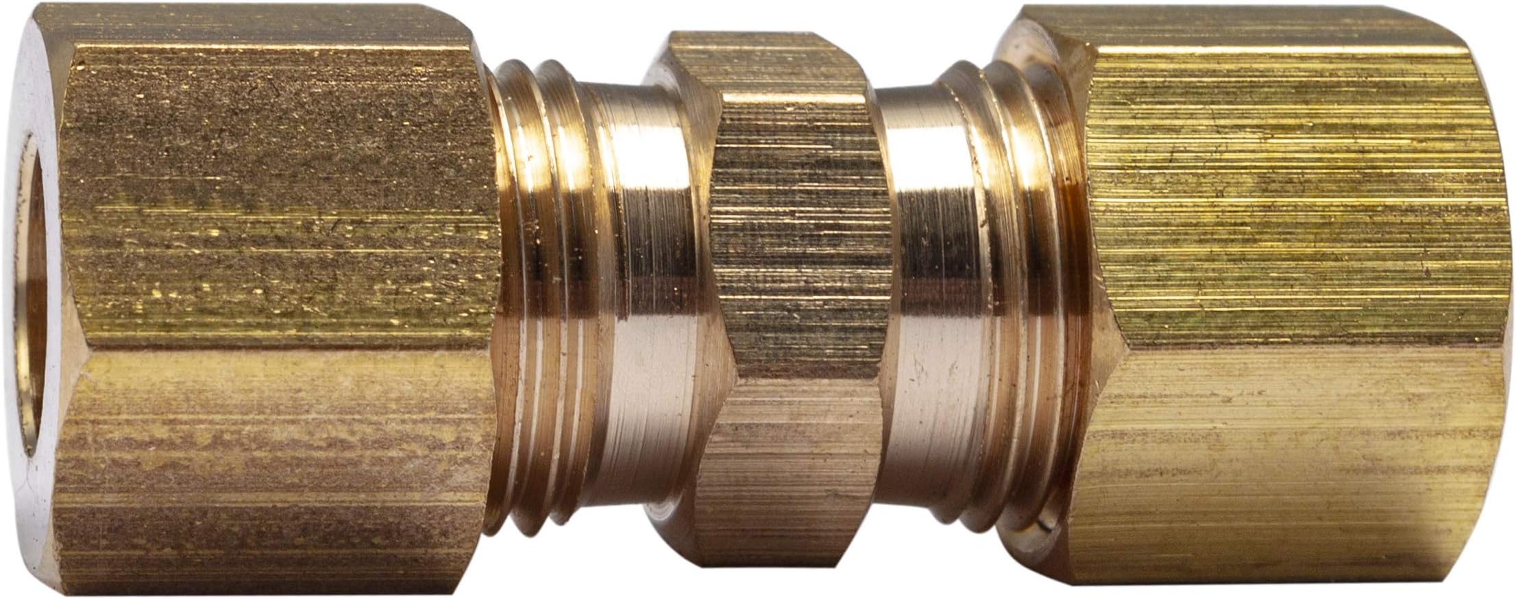 Amazon.com: 3/4" Press Brass Stiffener Insert, Brass Stiffener Fitting ...