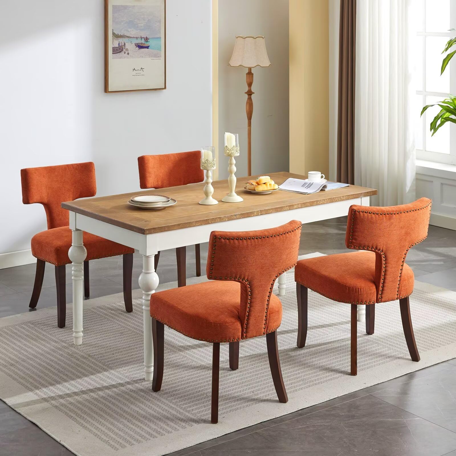 Burnt Orange Dining Room Chairs La Spezia W718 Orange Chair W114343514