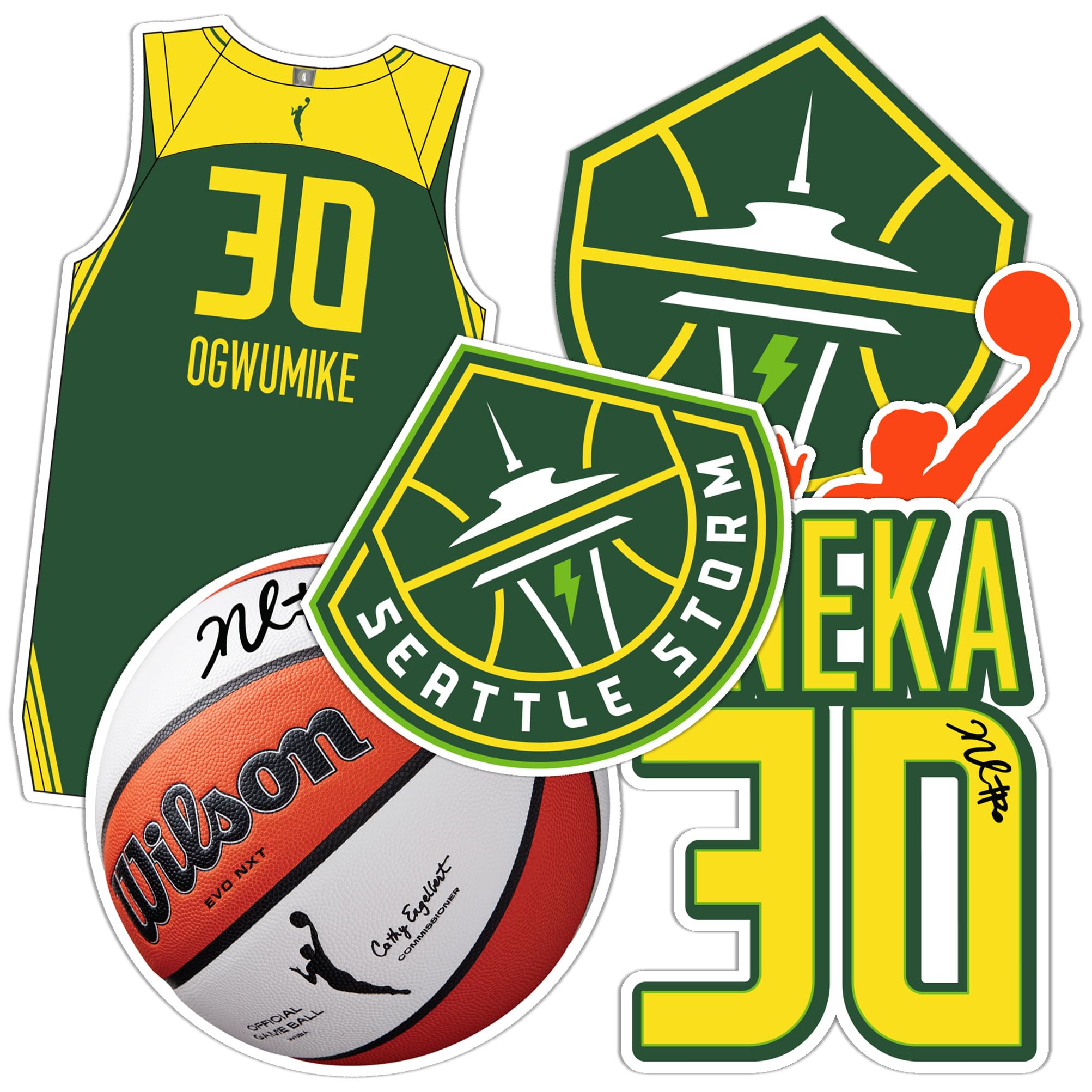 Desert Cactus Las Vegas Aces Sticker WNBA Women's National Basketball ...
