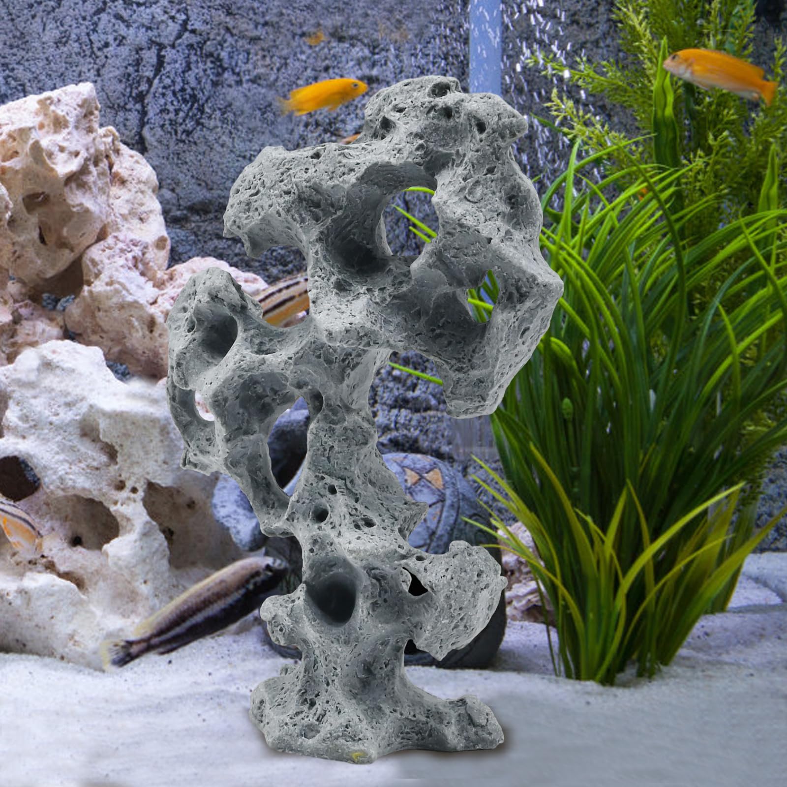 Amazon.com : ZUDKSUY Aquarium Rocks Aquarium Rocks for Fish Tank ...