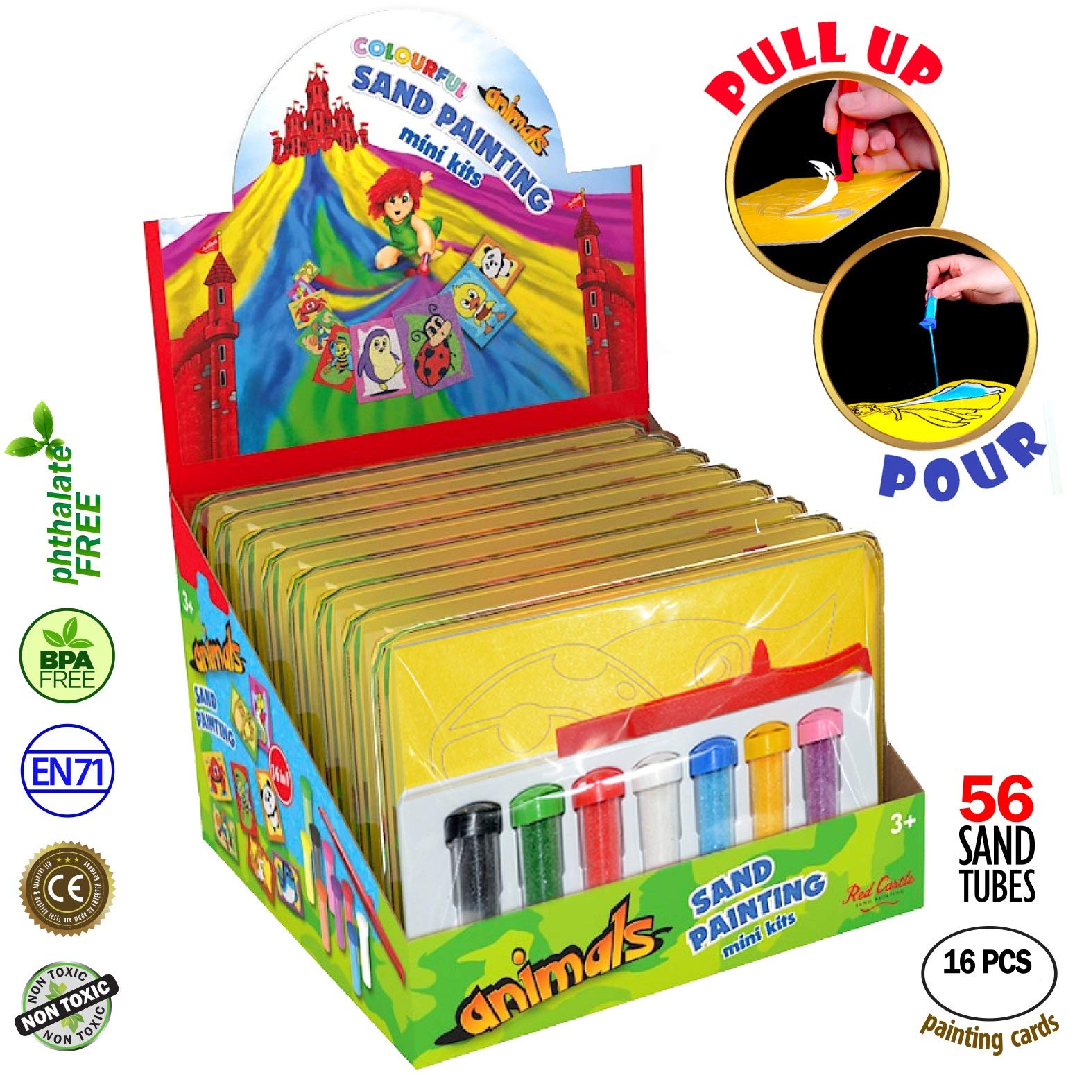 Buy Red Castle The Most Famous Sand Art Kits for Kids in All Europe ...