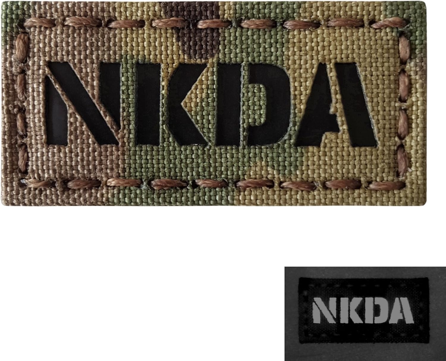 Amazon.com: NKDA 1x2 Infrared IR NKA Tactical Morale Hook Patch ...