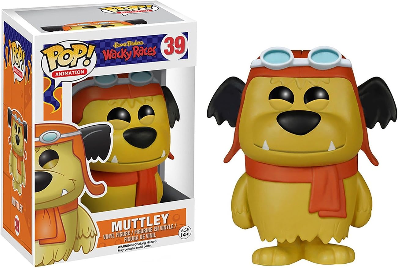Amazon.com: Funko Hanna Barbera Wacky Races - Muttley : Funko Pop ...
