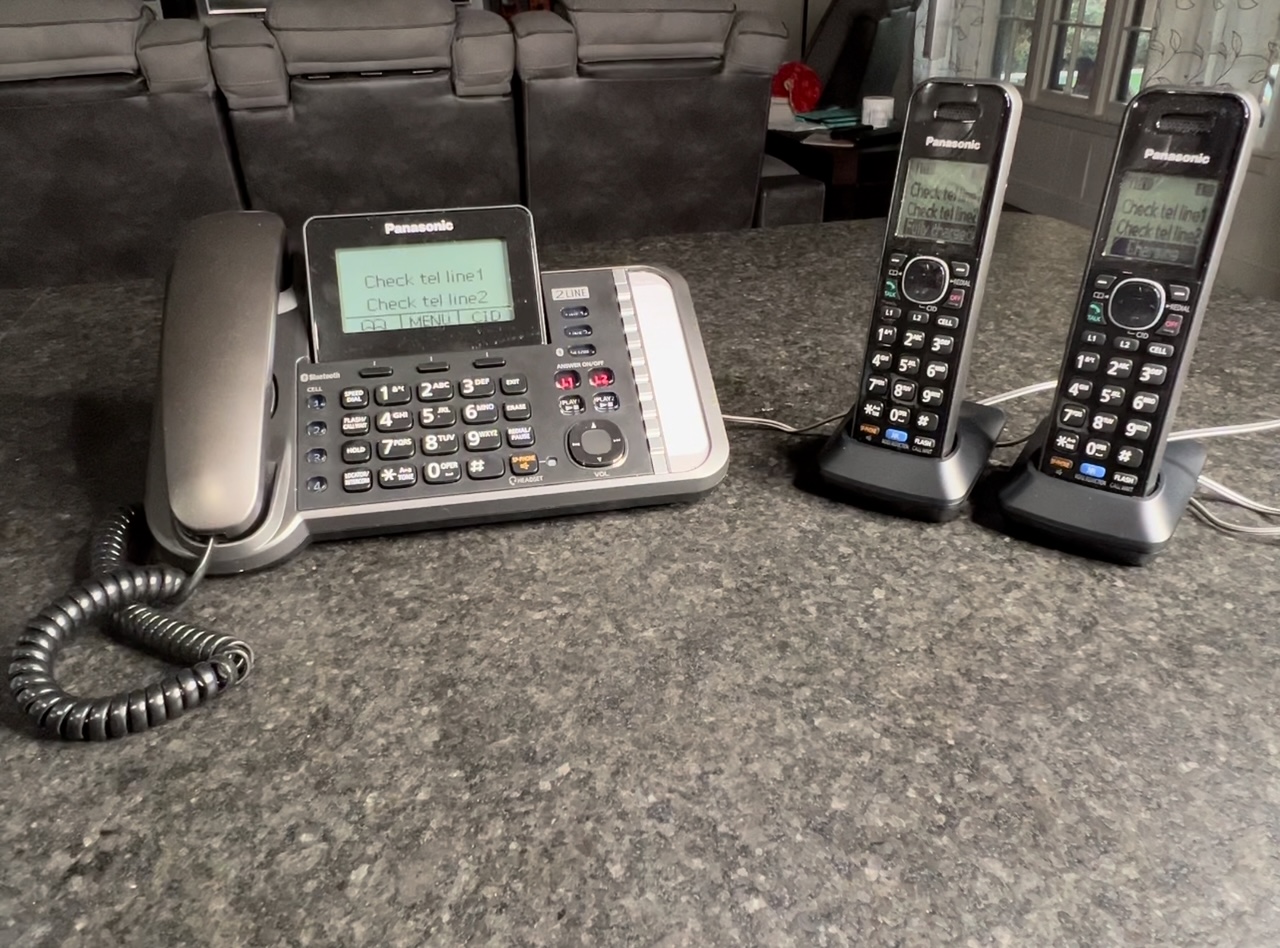 Watch An Honest Review of this Panasonic Multi-Line Phone, Amazing on ...