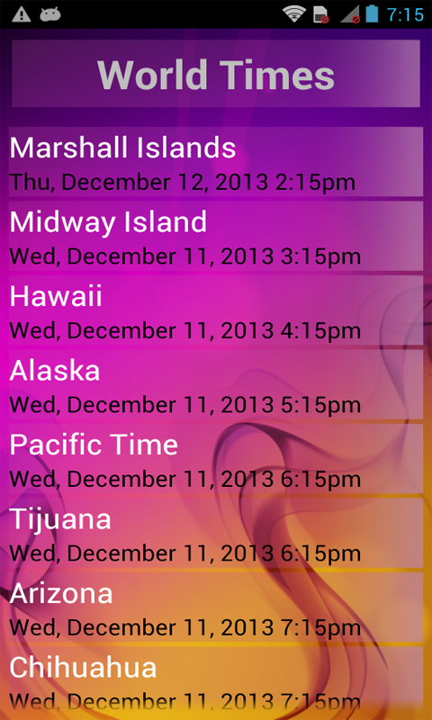 World Clock & Alarm - App on Amazon Appstore