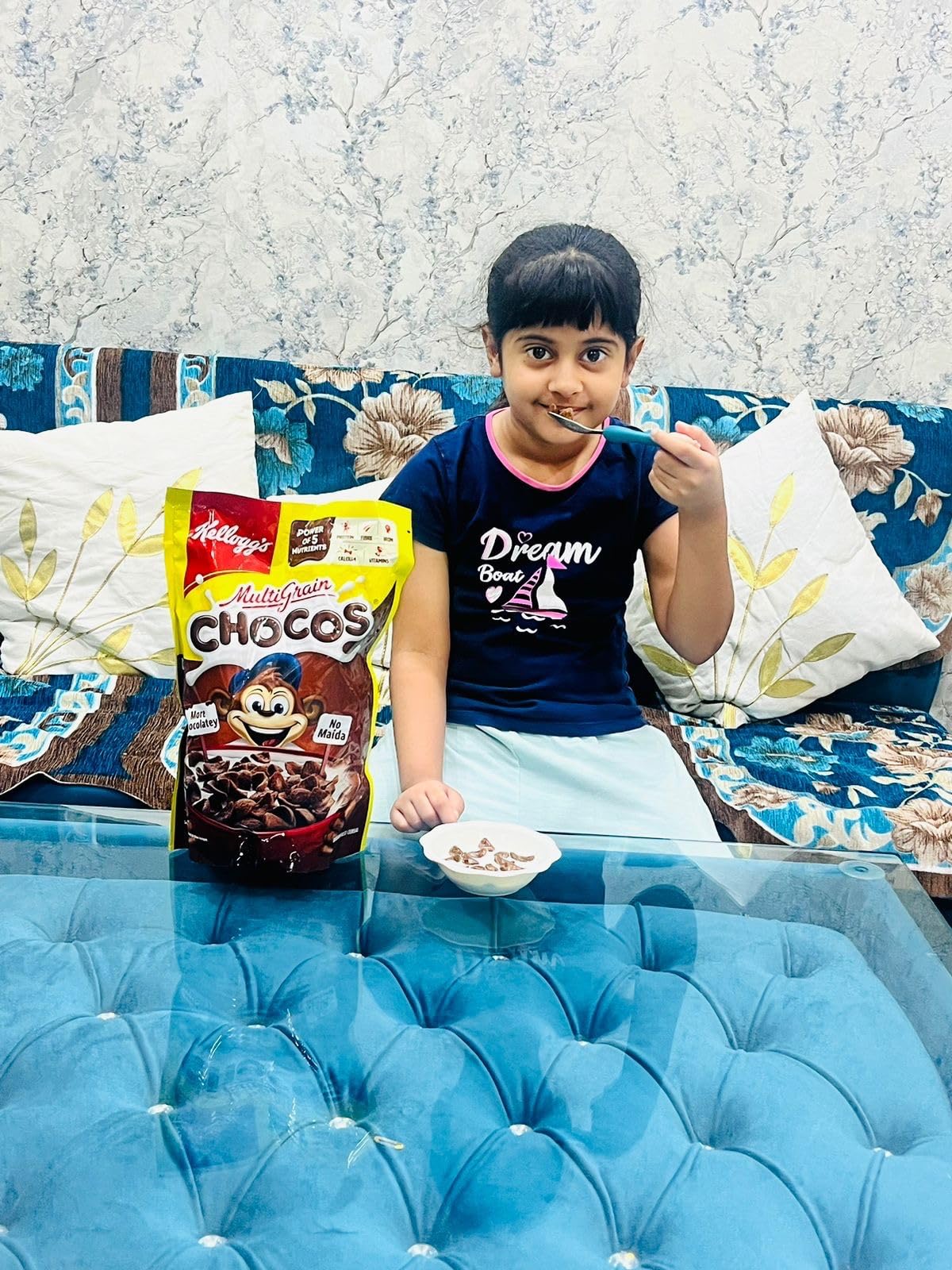 Kellogg's Multigrain Chocos, 250G | Multigrain Energy, More Chocolatey ...