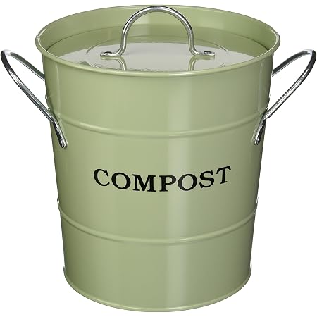Amazon.com : Exaco CPBS 01 1-Gallon 2-in-1 Indoor Compost Bucket ...