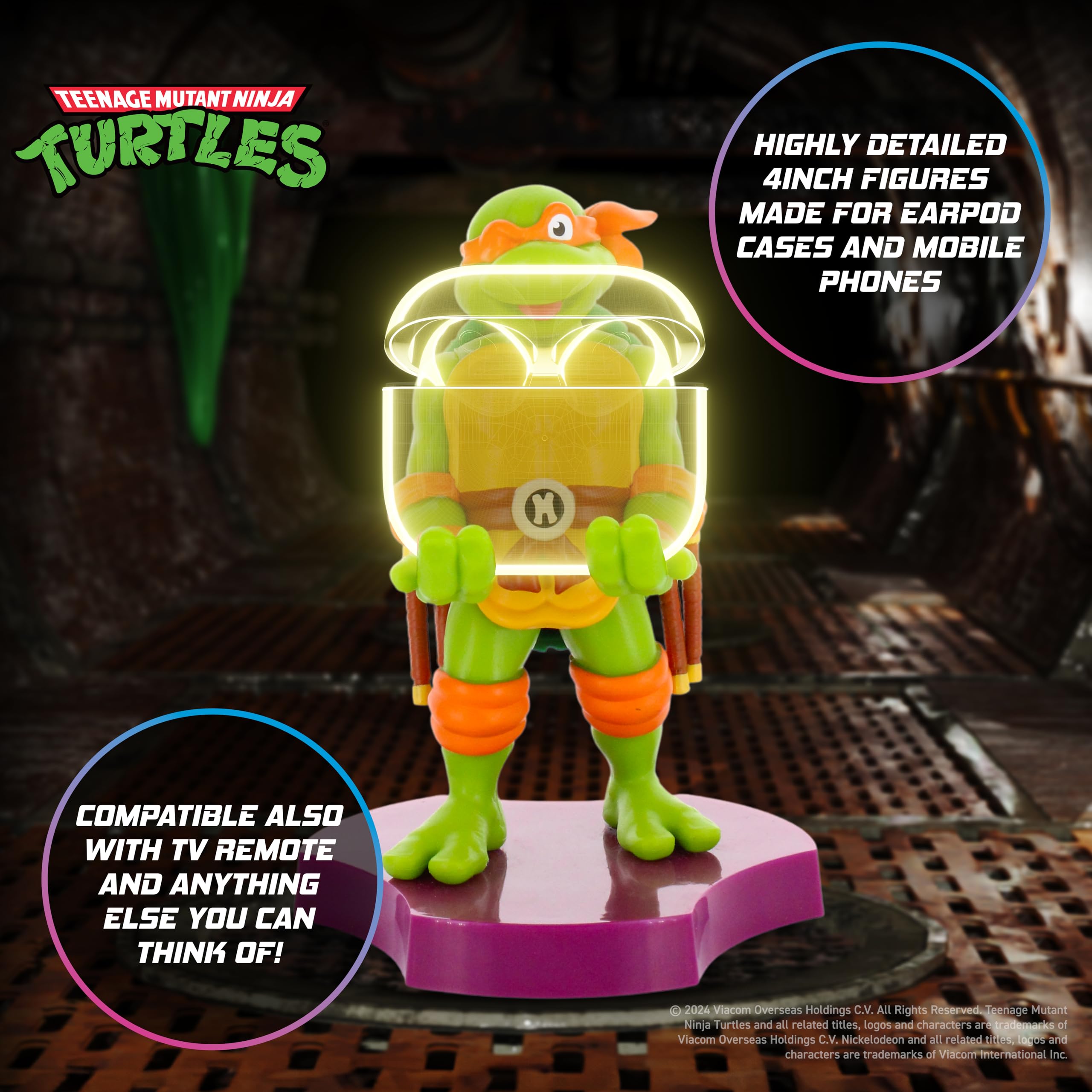 Michelangelo Turtle Headphones Teenage Mutant Ninja Turtles Ultimates