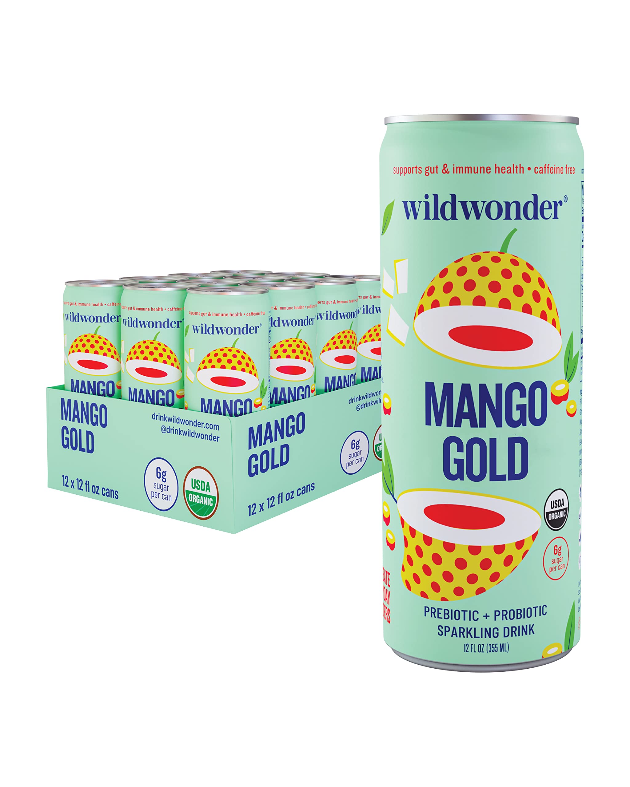 Snapklik.com : Sparkling Probiotic Juice Drink w/Gut Health Immunity ...
