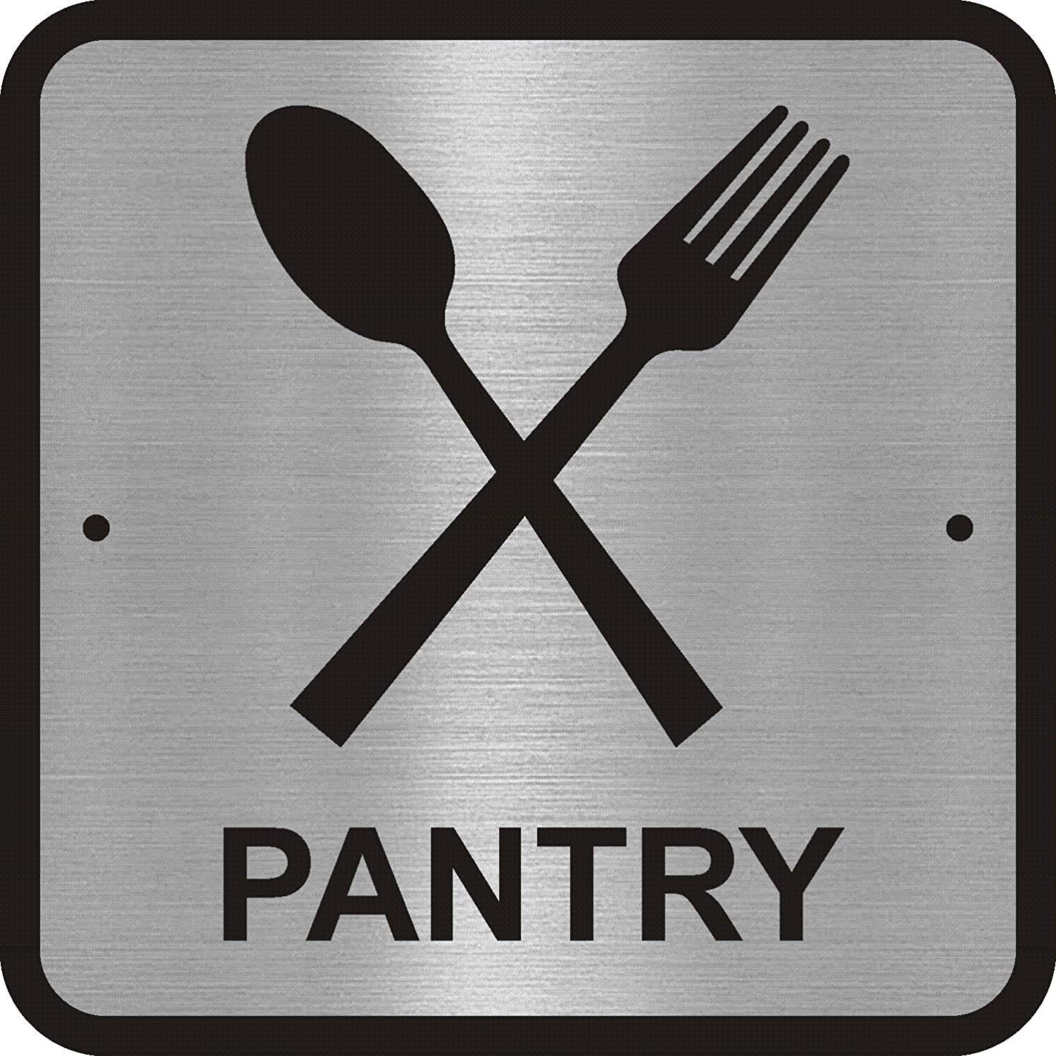 Buy SIGNOOGLE Pantry Acrylic Plate Display Office Sign Board for ...