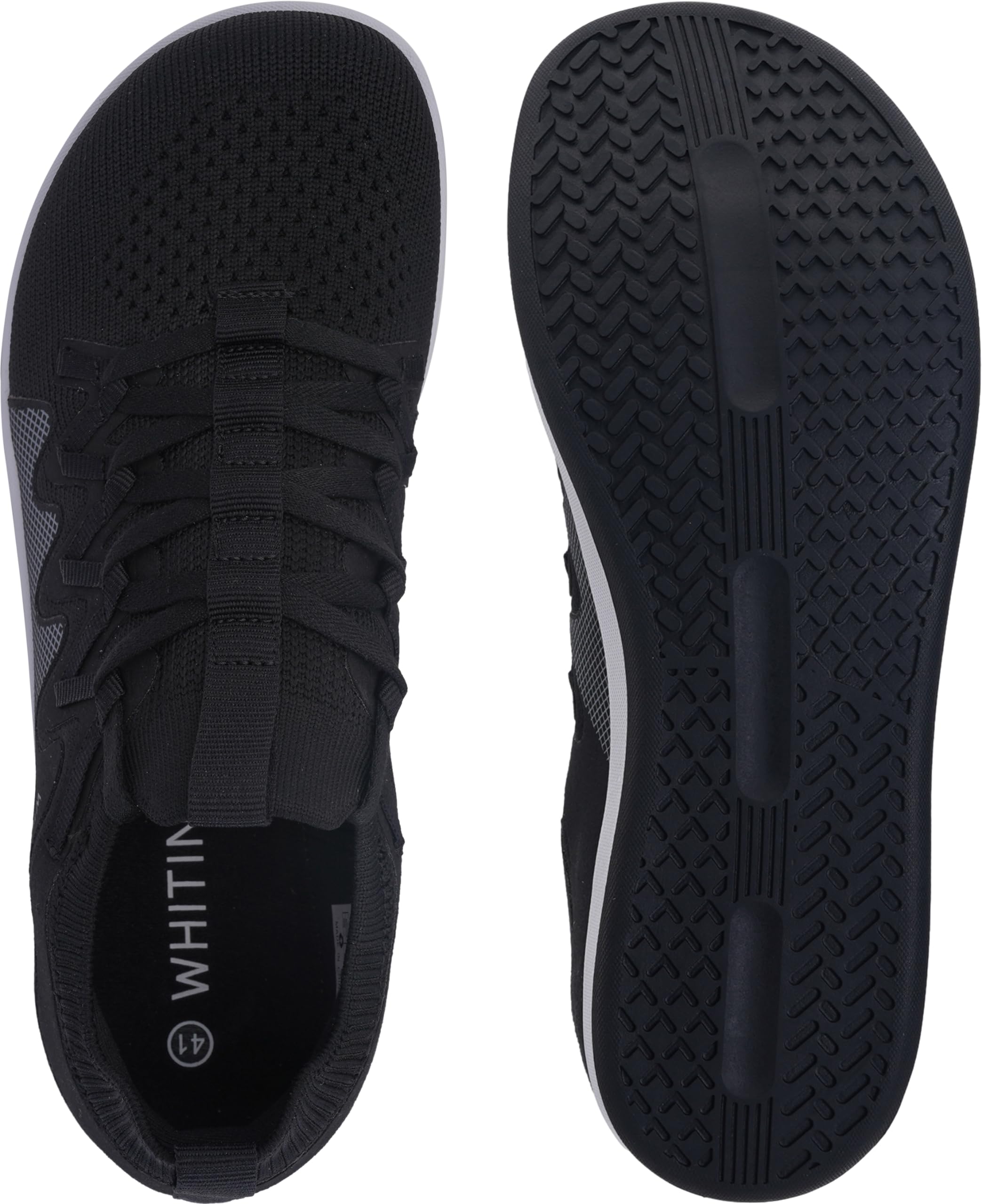 Snapklik.com : Mens Wide Toe Box Barefoot Walking Shoes Minimalist ...