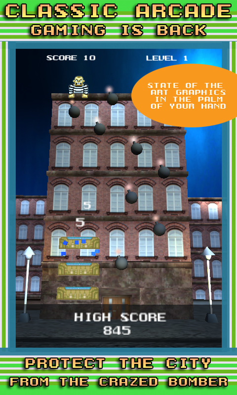 Bomb Catch Classic KABOOM Game - App on Amazon Appstore