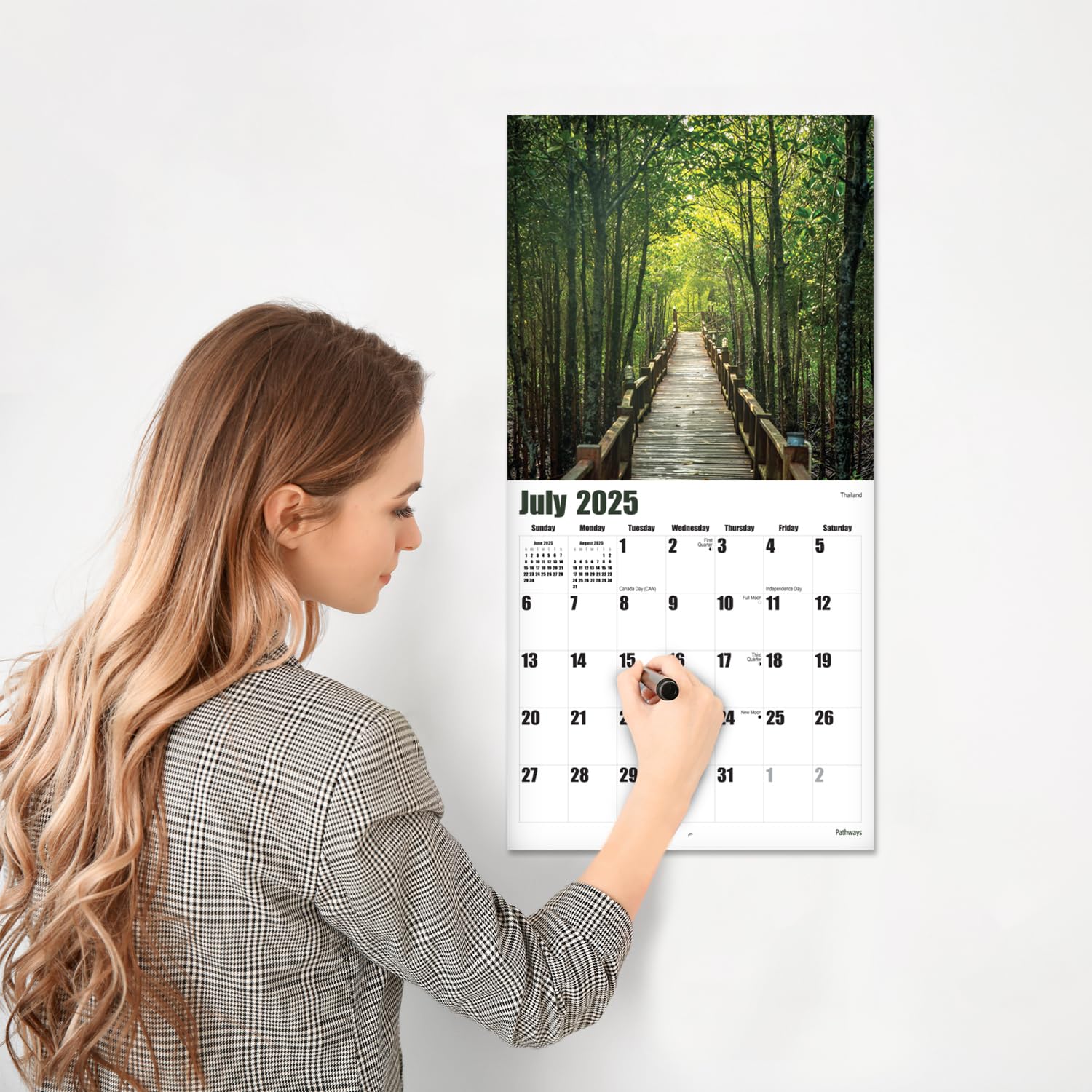 Snapklik.com : Signature - Pathways 2025 Wall Calendar 12 Month 12" X ...