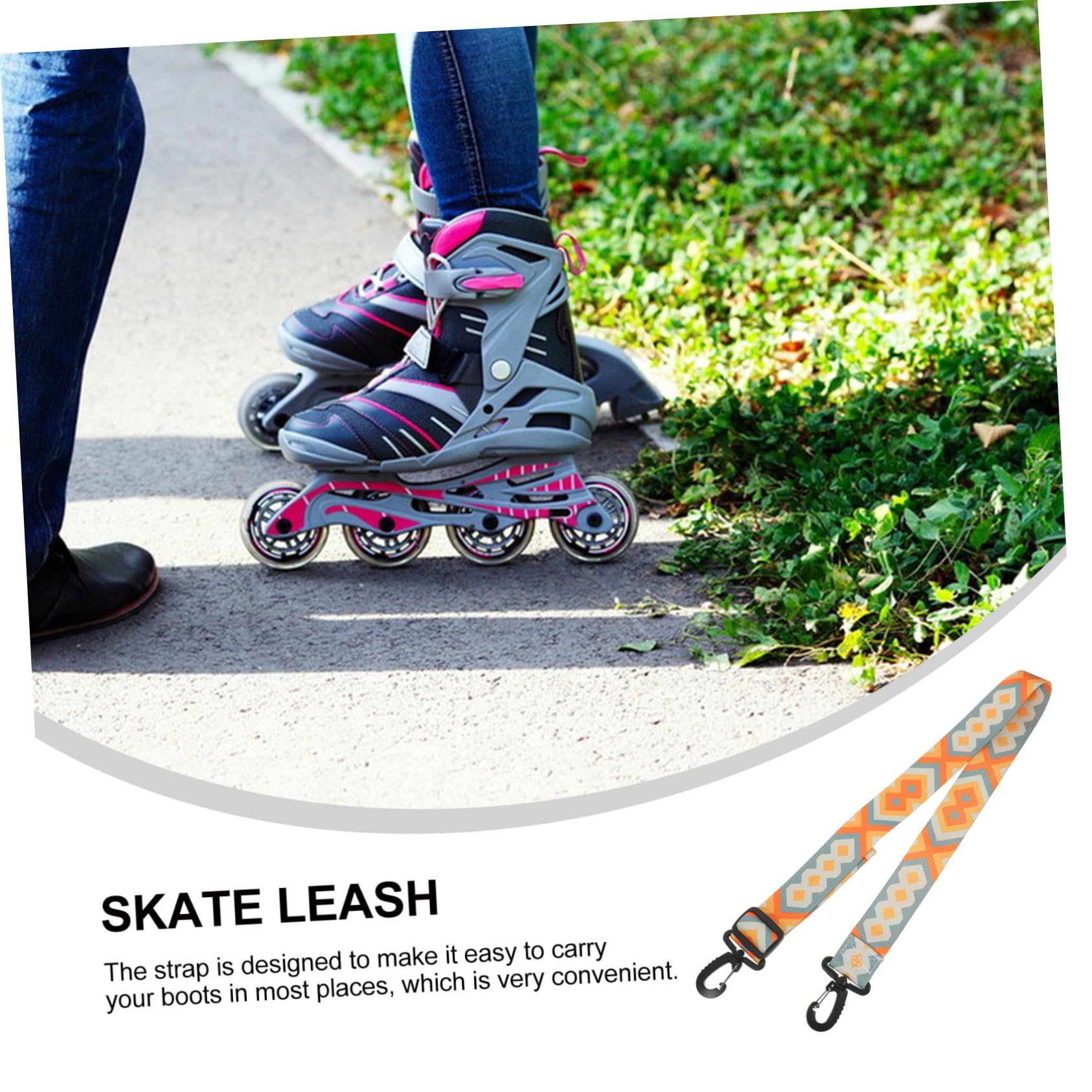 Roller Skate Accessories EDC Climbing Ski Boots Carrier Strap Snowboard ...